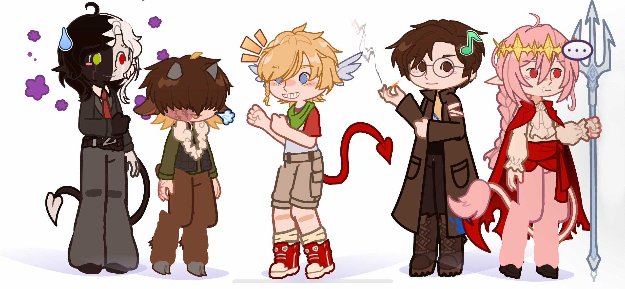 The cartoon men expand | Scrolller