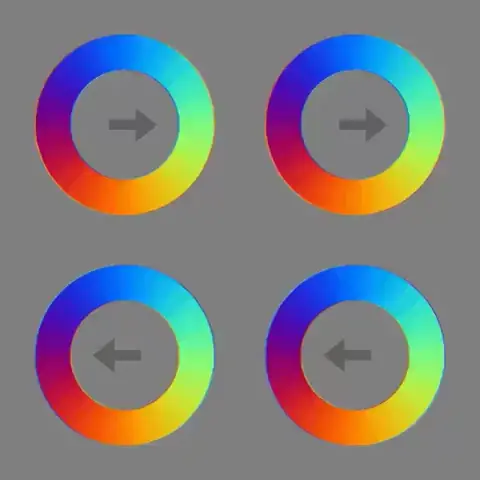 The circles aren't moving, the only movement in the image is the spinning | Scrolller