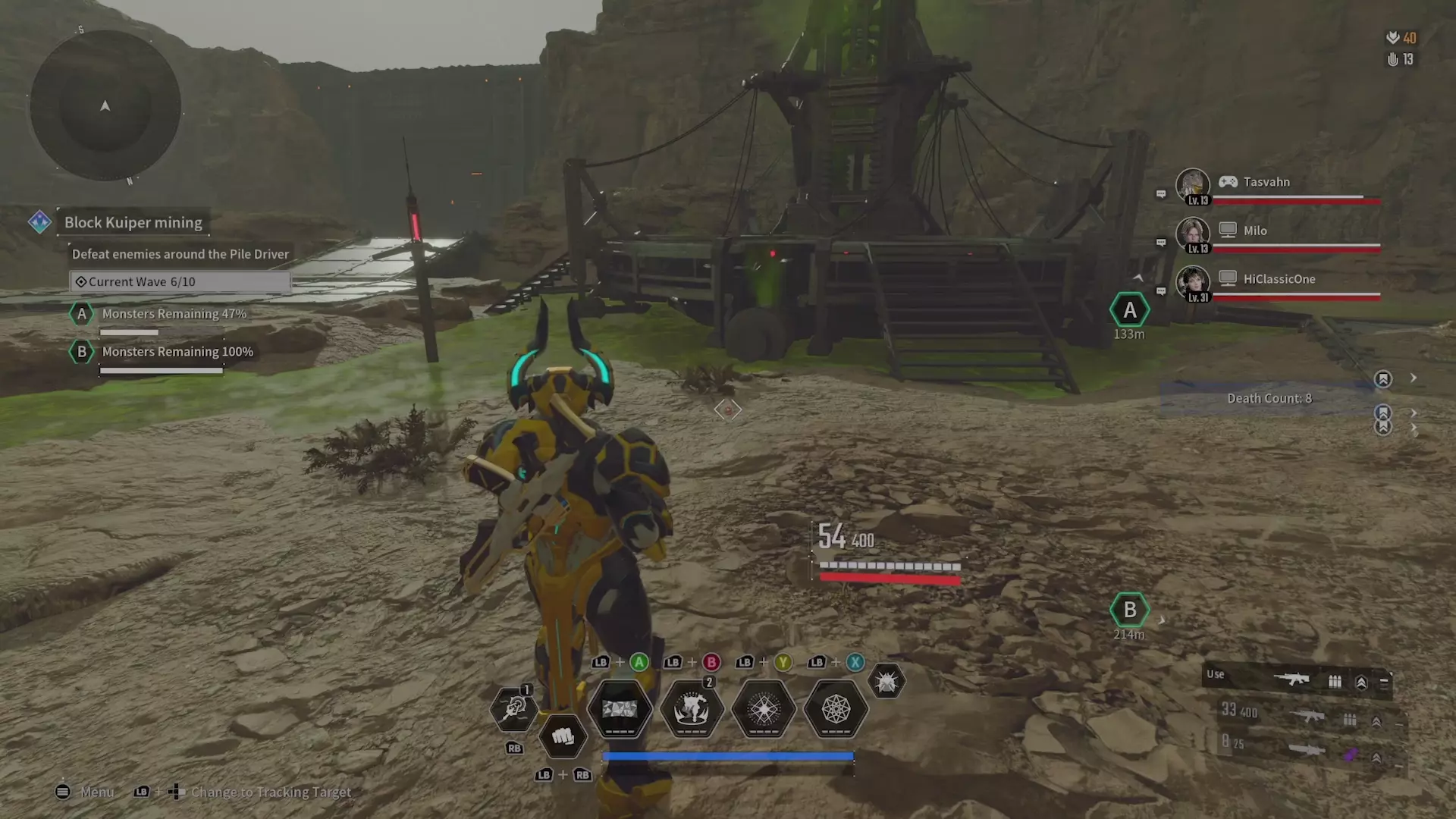 The first descendant corpse launch | Scrolller