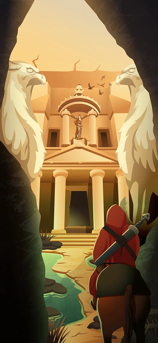 The Great Temple at Petra | Scrolller