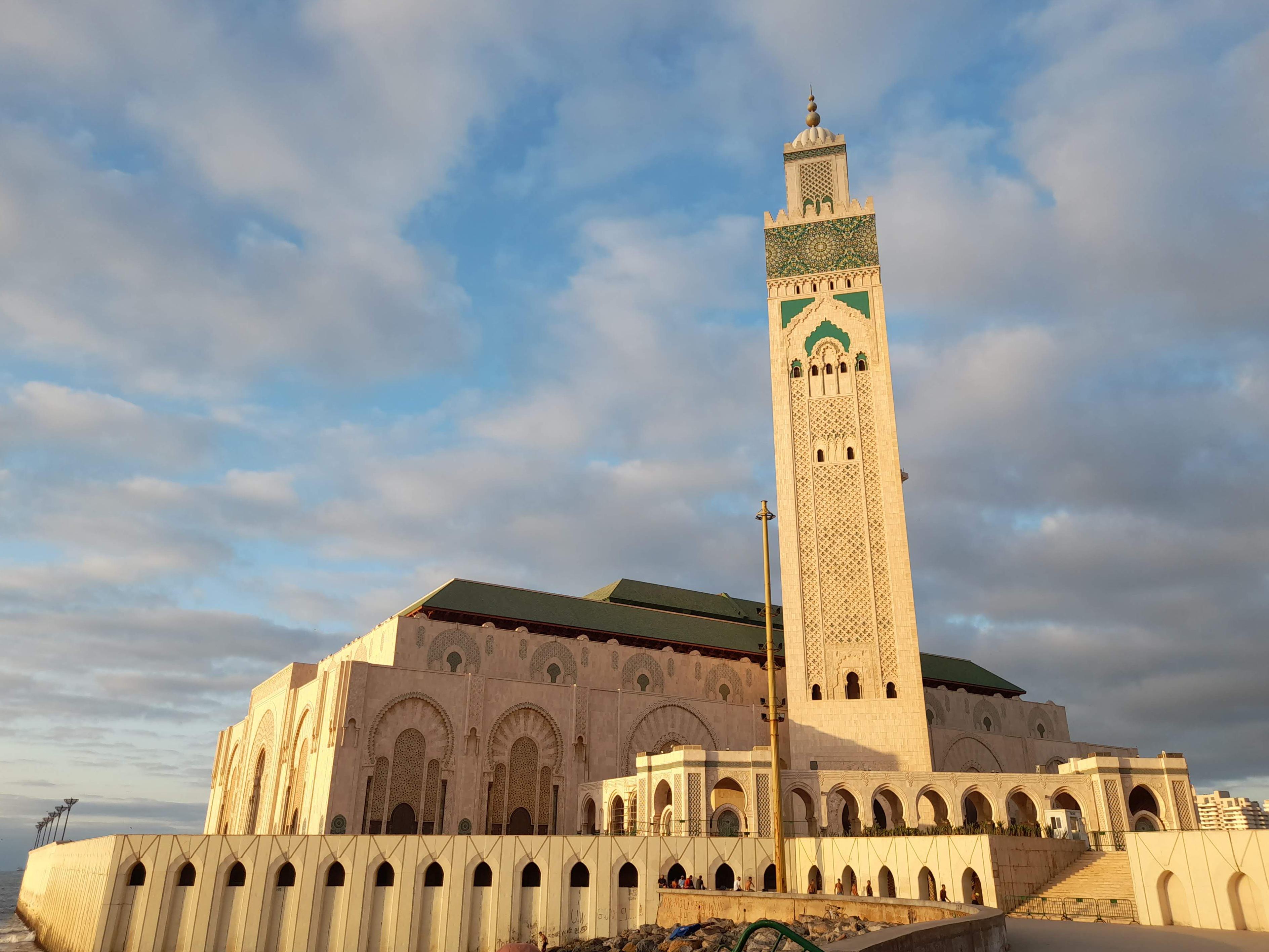 The Hassan II Mosque in Casablanca, Morocco [3776×2832] | Scrolller