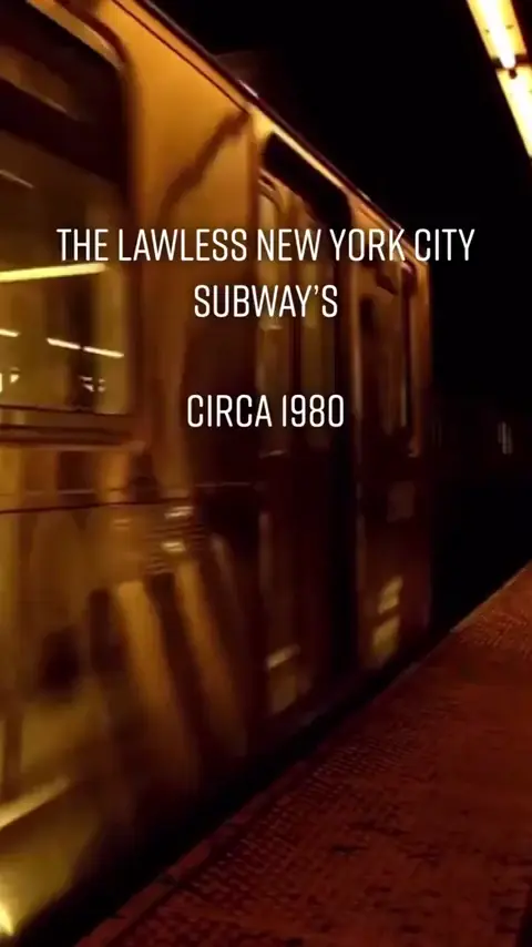 The Insane New York Subway's in 1980 | Scrolller