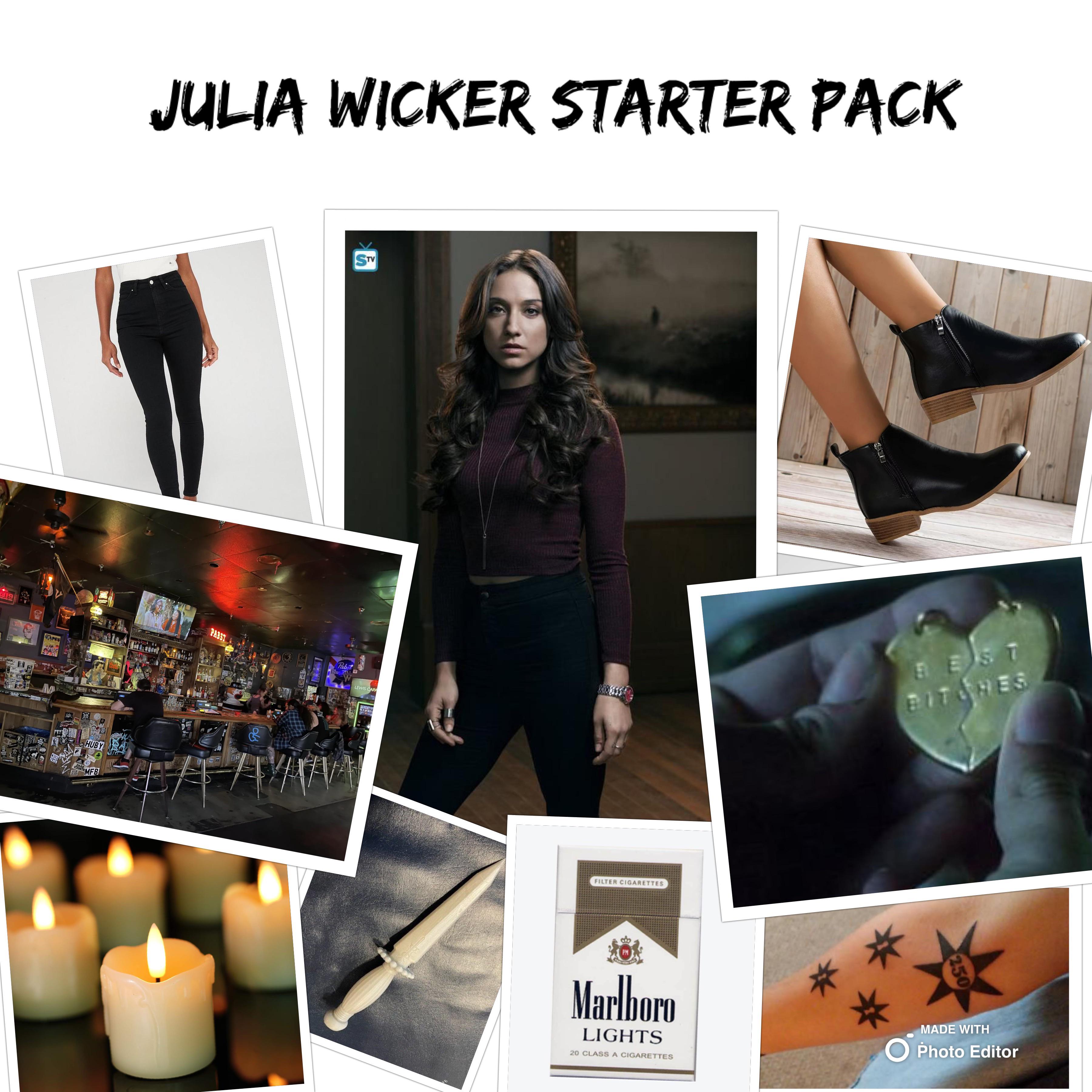 The julia wicker starter pack | Scrolller