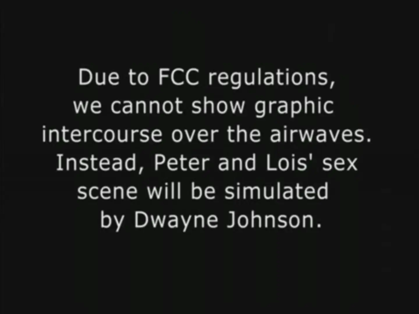 The Rock Dwayne Johnson simulating Peter and Lois in bed | Scrolller