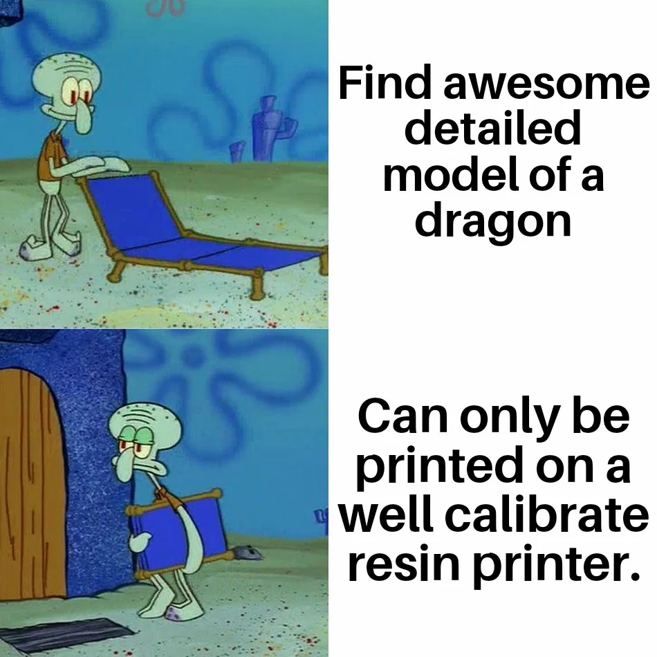 The trials of only having an FDM printer | Scrolller