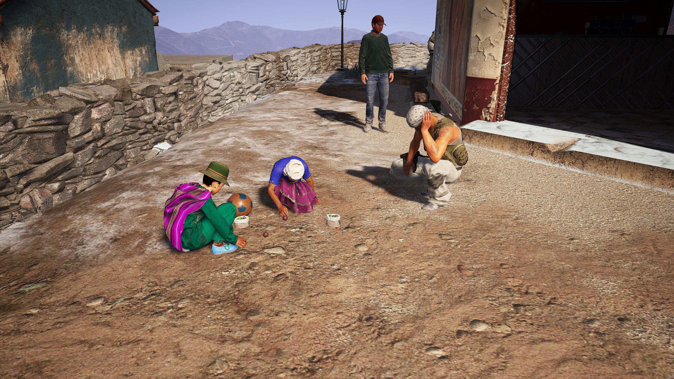 They commit brutal crimes, but sometimes they play with children ...