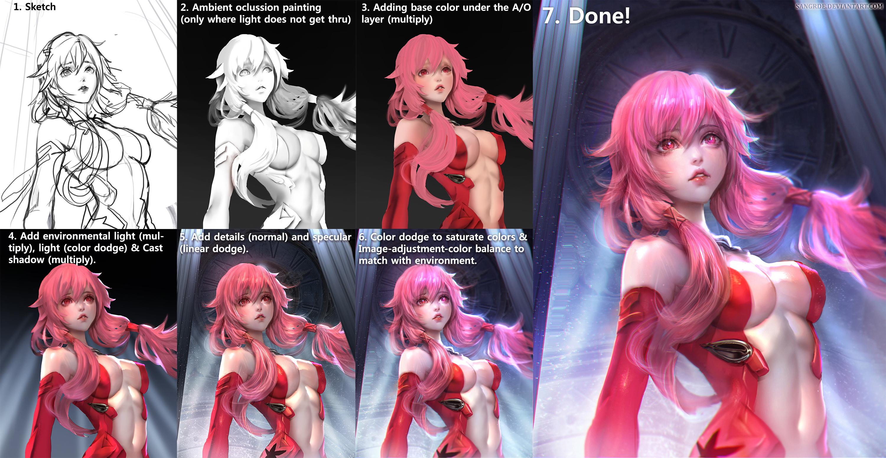 This awesome art and its phases | Scrolller