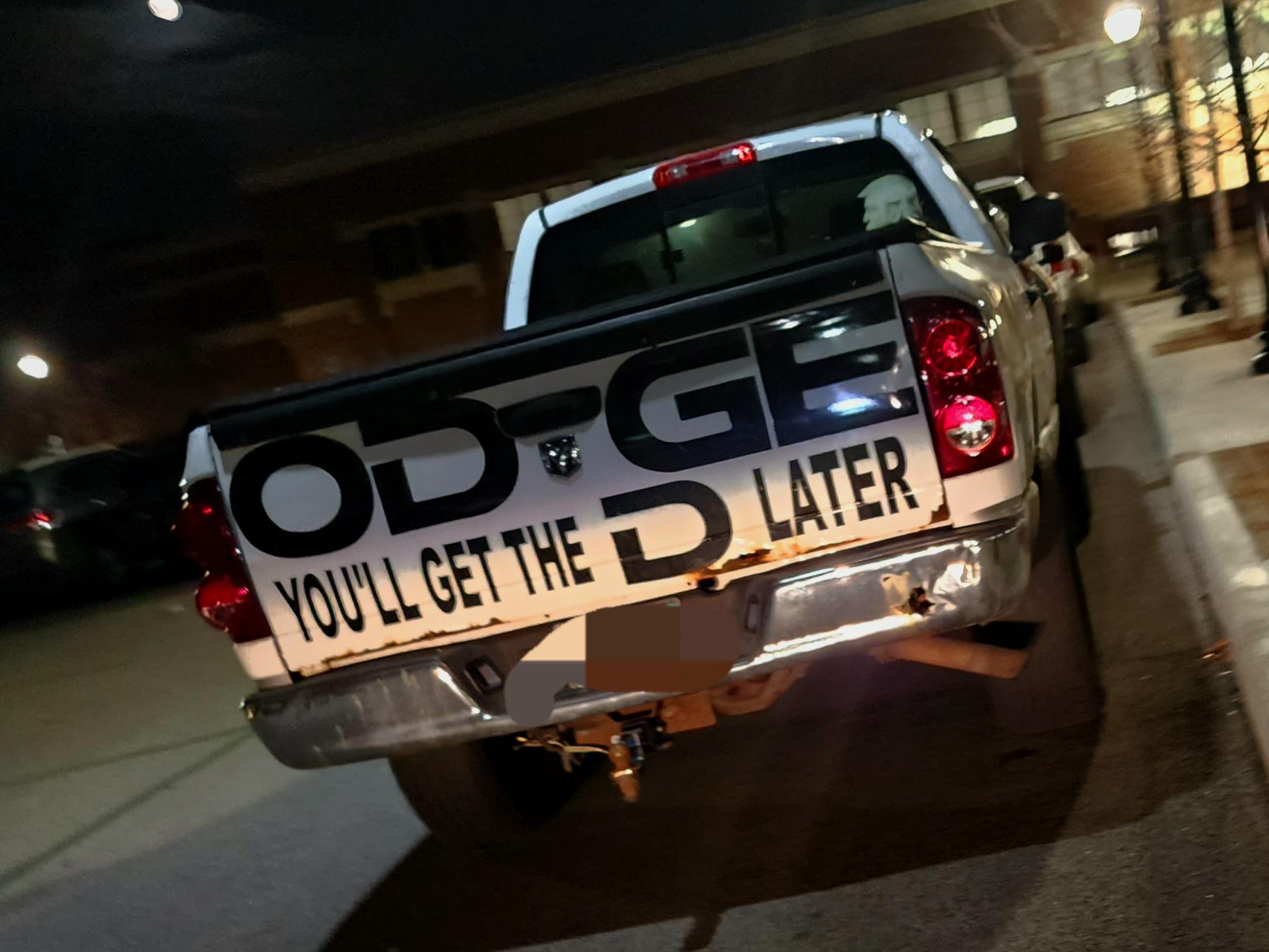 this chick's truck. | Scrolller