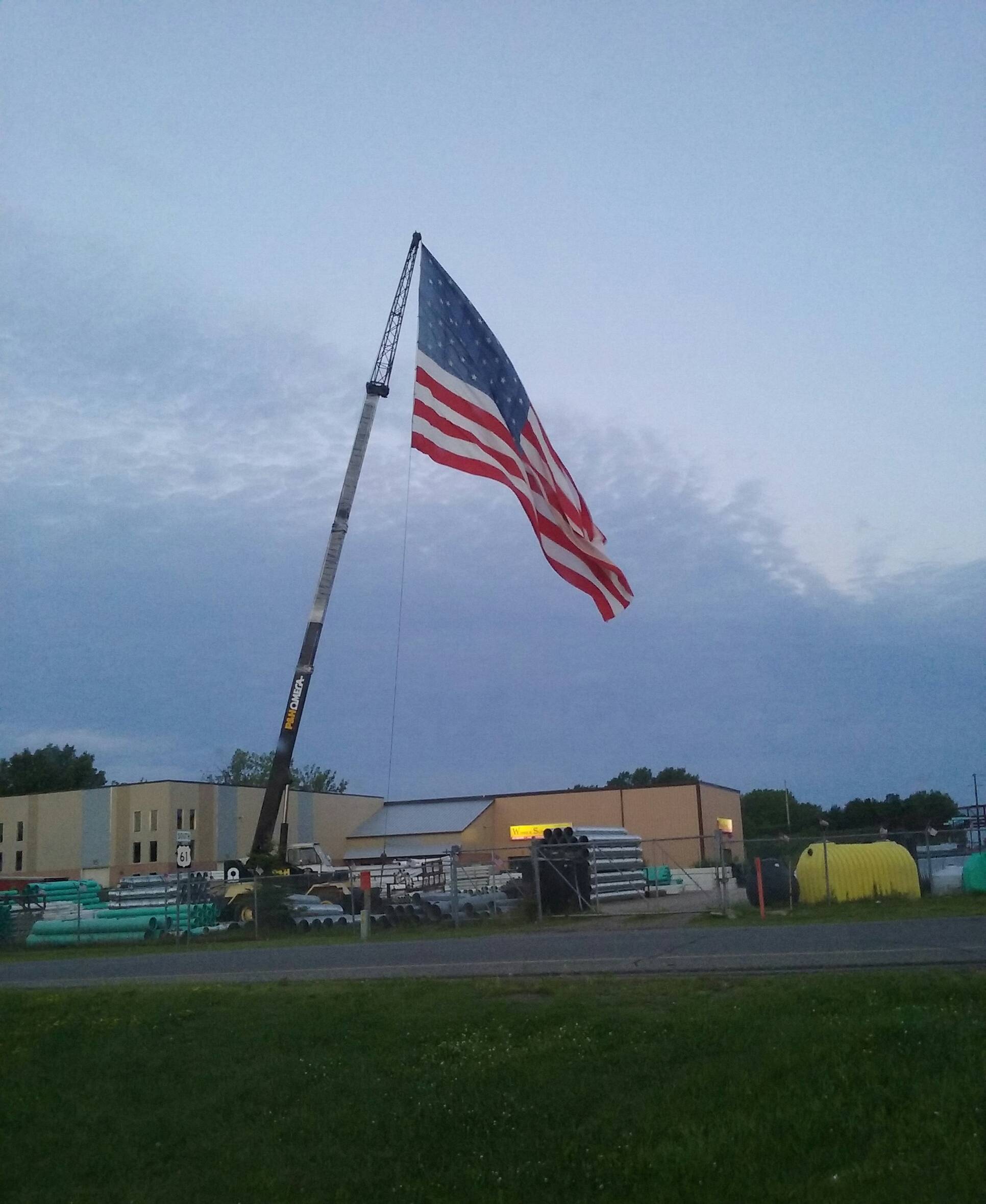 This enormous American flag. | Scrolller