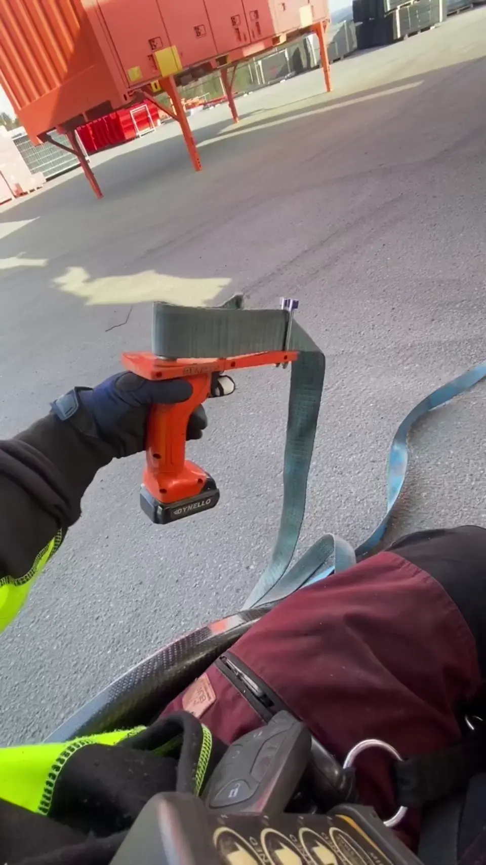 This is how we roll (our tie-down straps for semis) | Scrolller