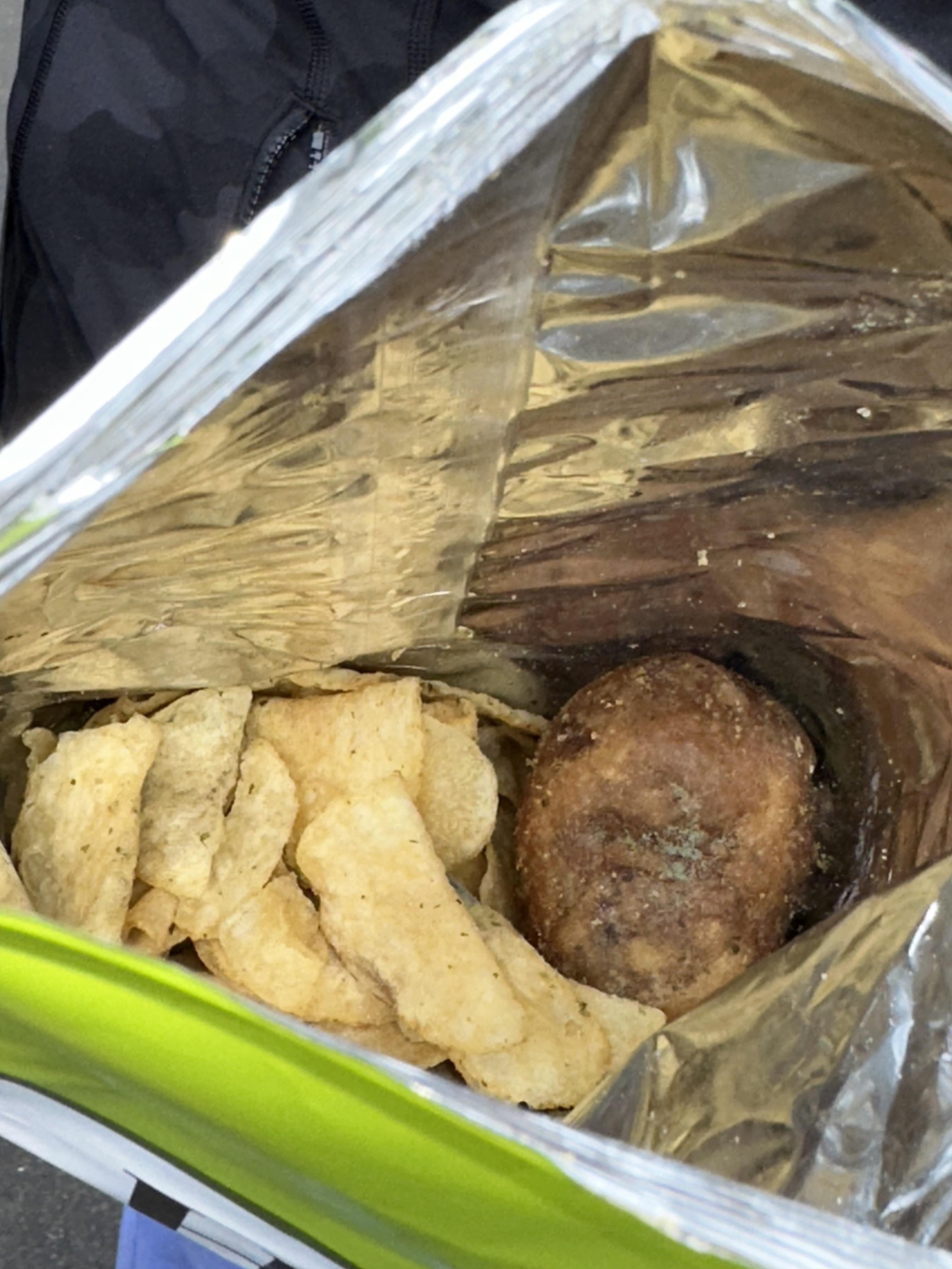 This whole potato made it into their bag of chips.. | Scrolller