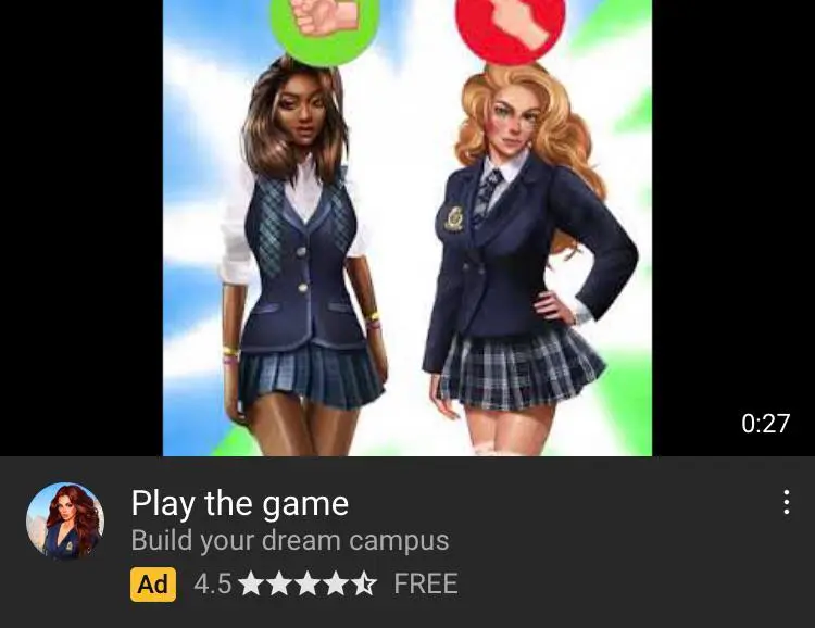 Threatening YouTube Ad | Scrolller