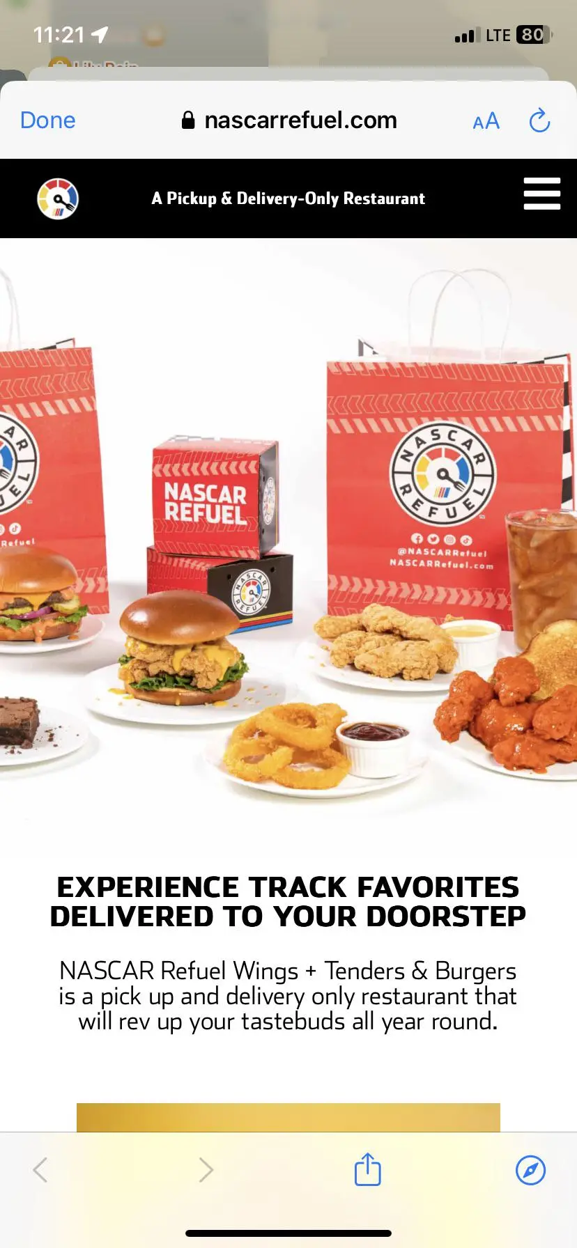 TIL there’s a NASCAR takeout chain | Scrolller