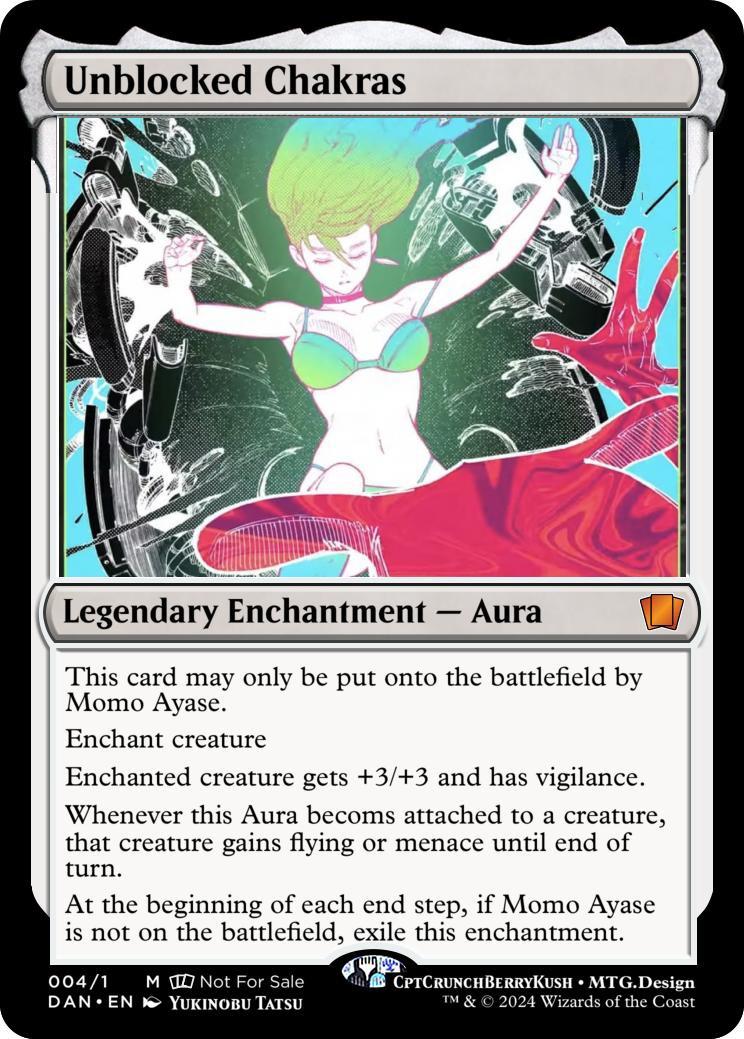 Momo & Okarun as MTG cards | Scrolller