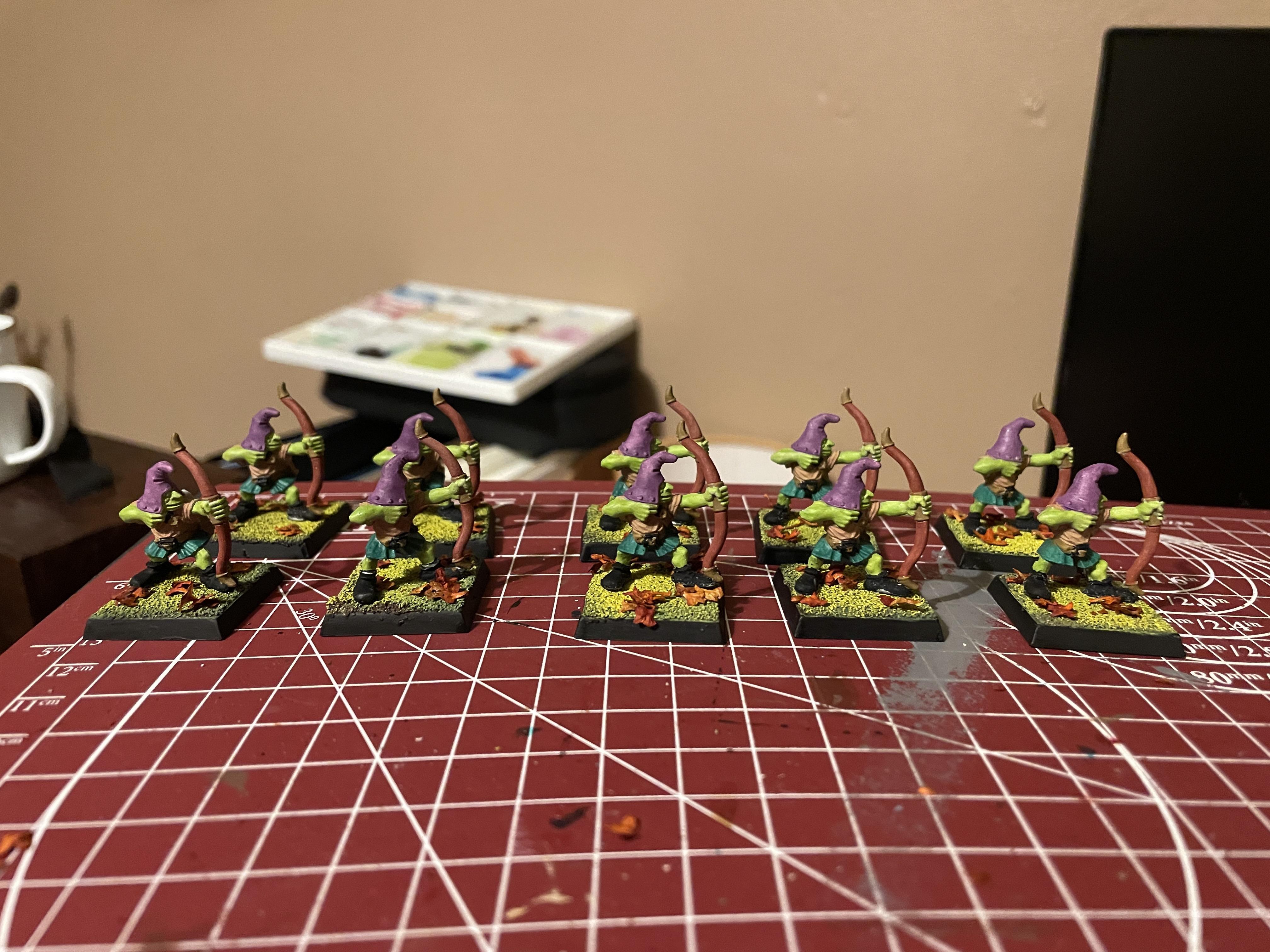 First batch of goblins painted for my new army. | Scrolller