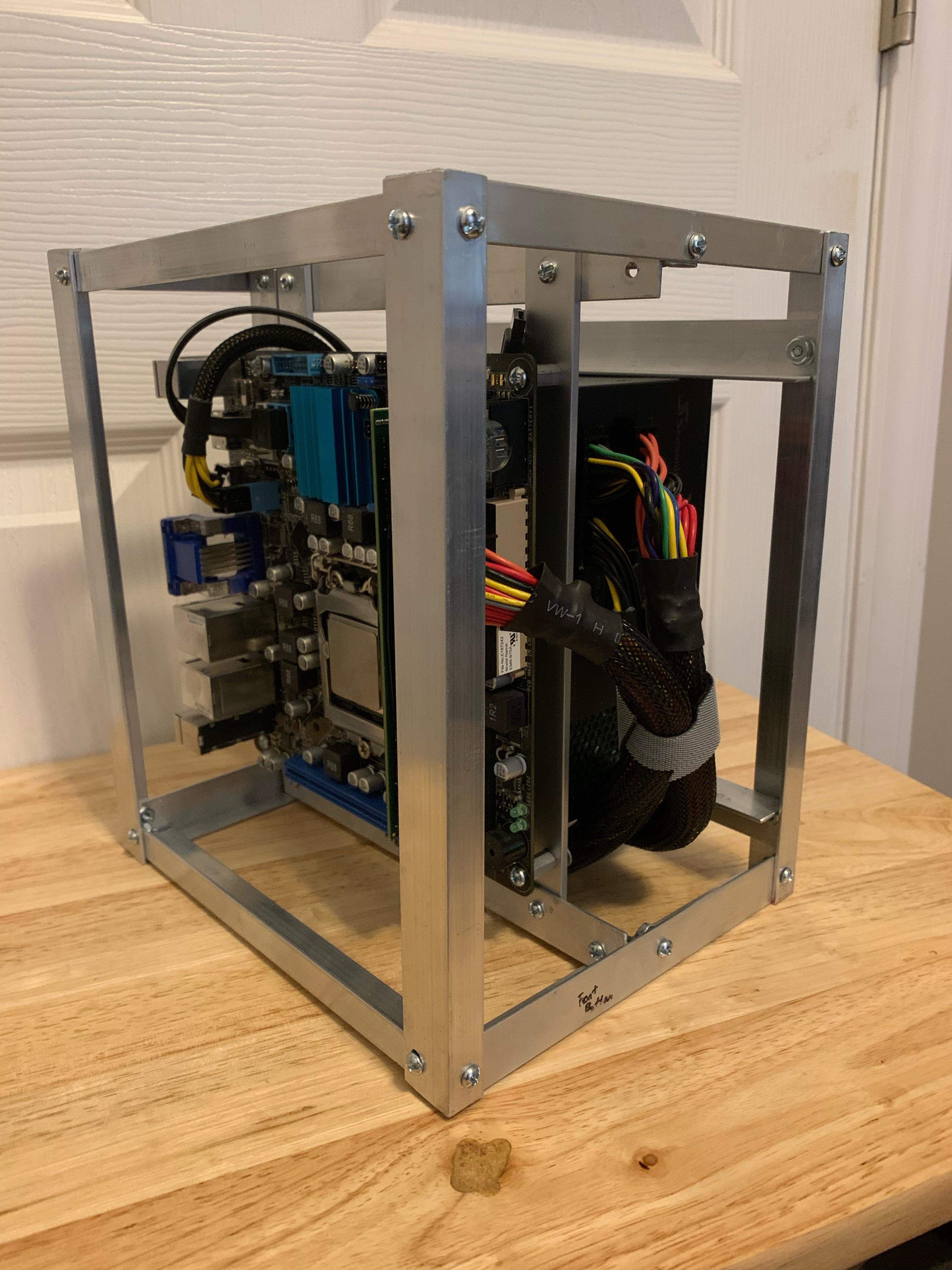 DIY Mini-ITX with Low-Profile GPU, best spot to mount GPU? | Scrolller