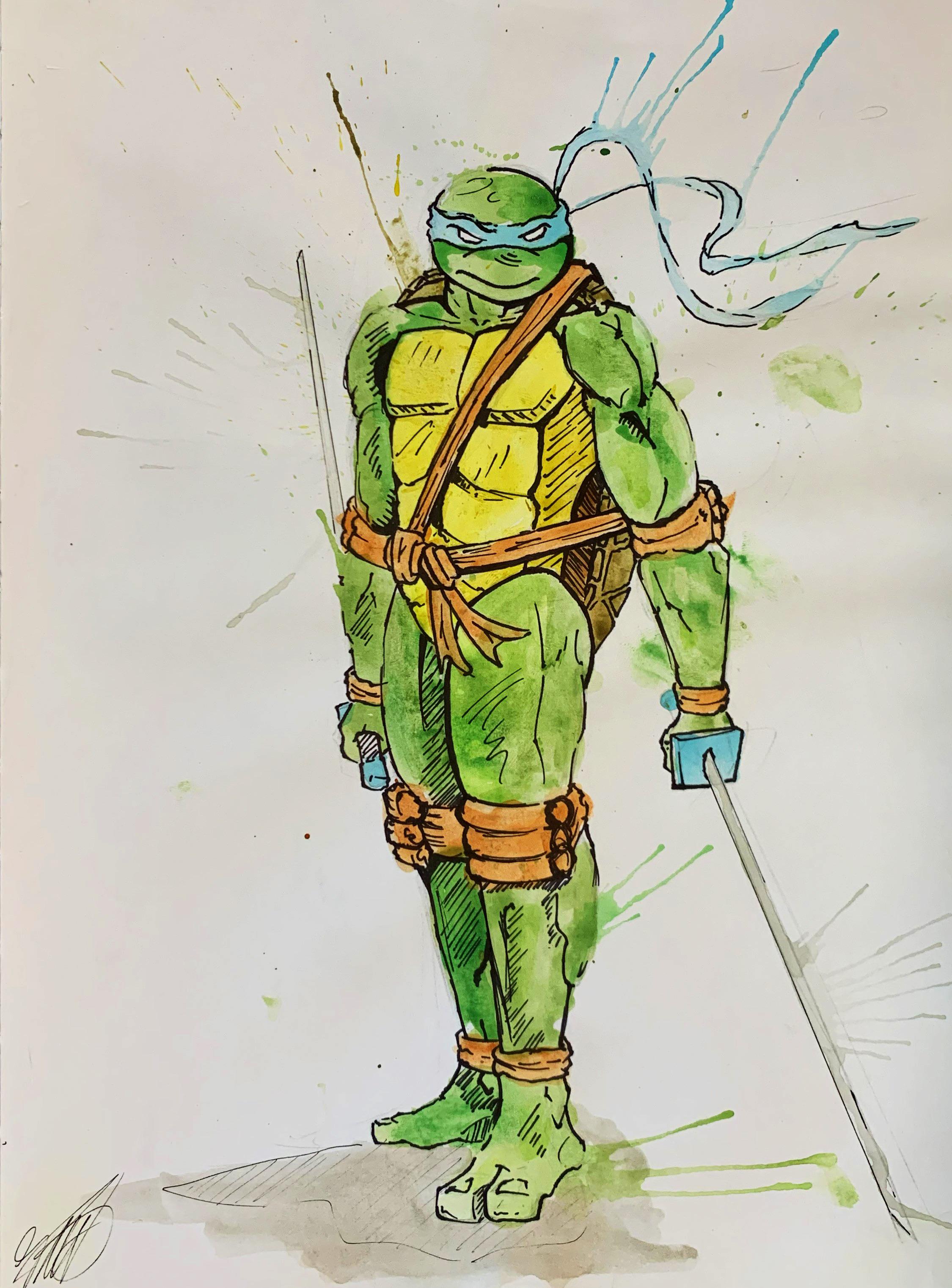 TMNT Leonardo (OC) | Scrolller