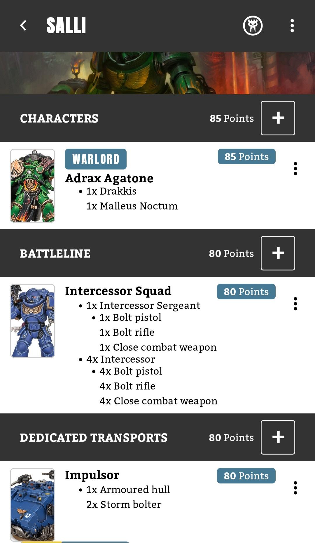 Beginner Salamander army | Scrolller