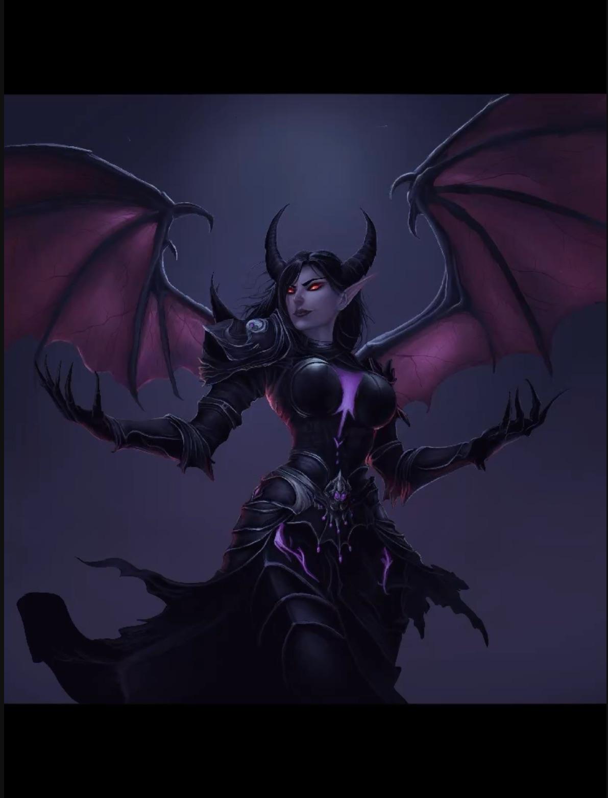 Void Elf Warlock (World of Warcraft) | Scrolller