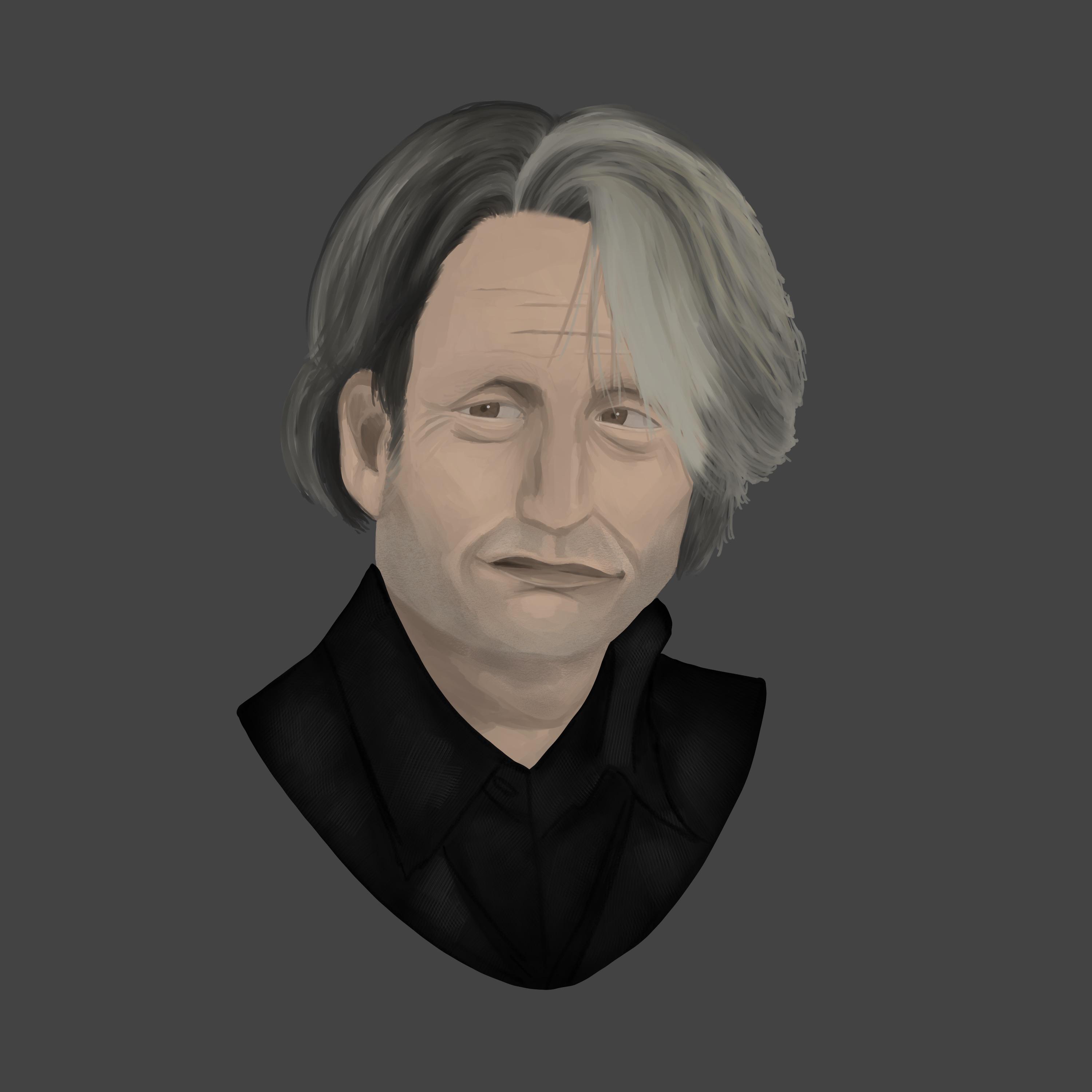 Tried a mads portrait! | Scrolller