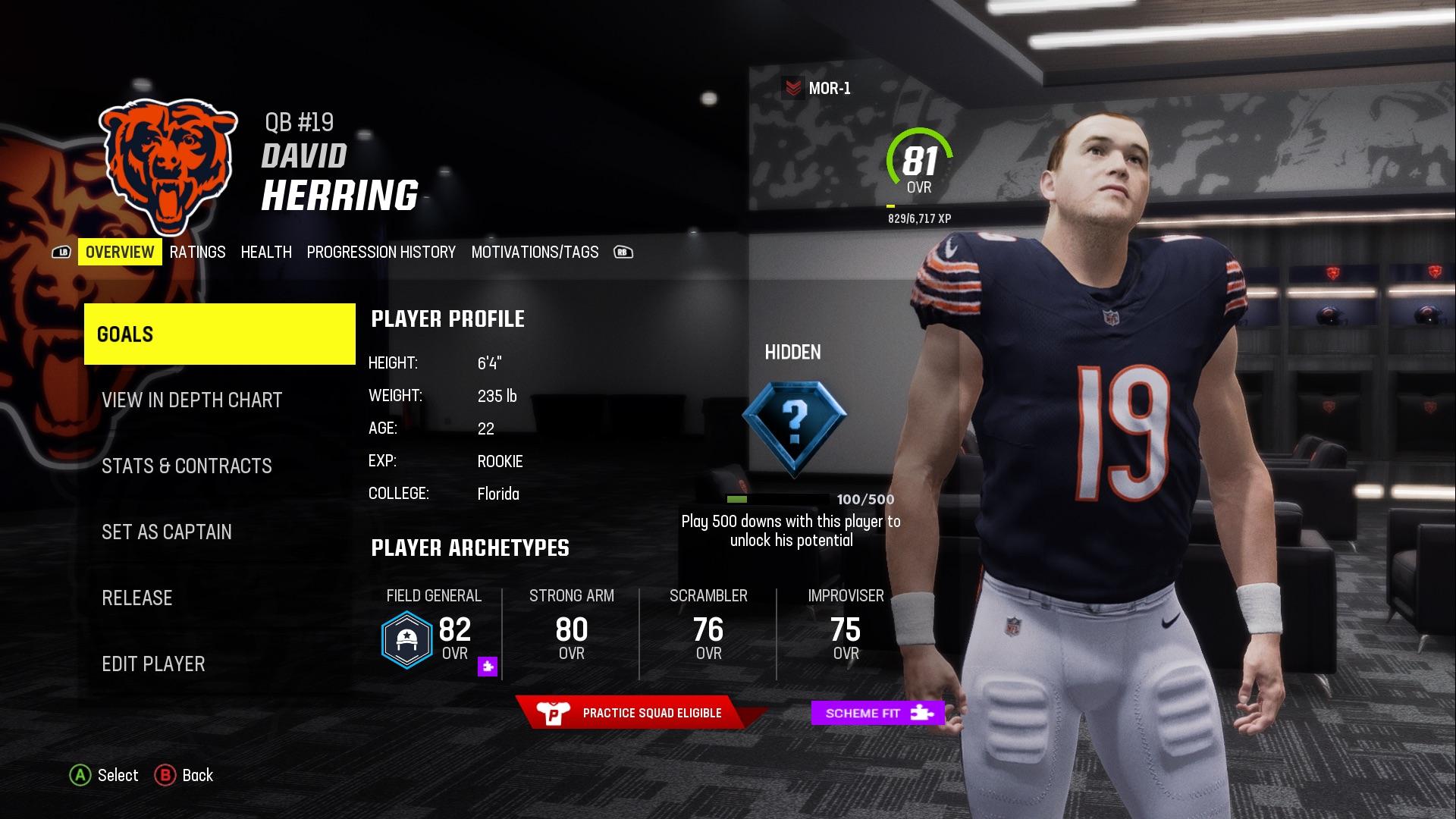Game Drafted a 81 OVR QB | Scrolller