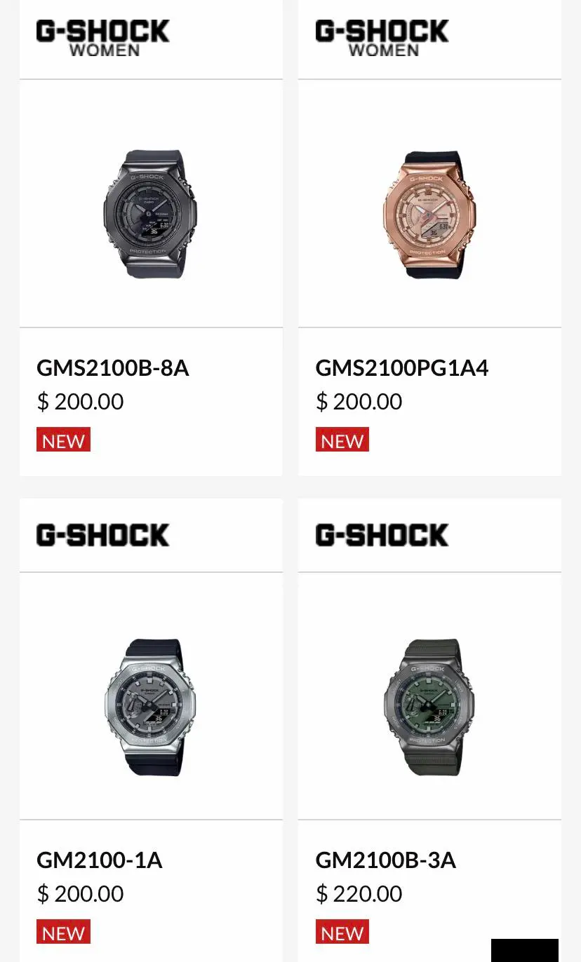 Two new Casioak models | Scrolller