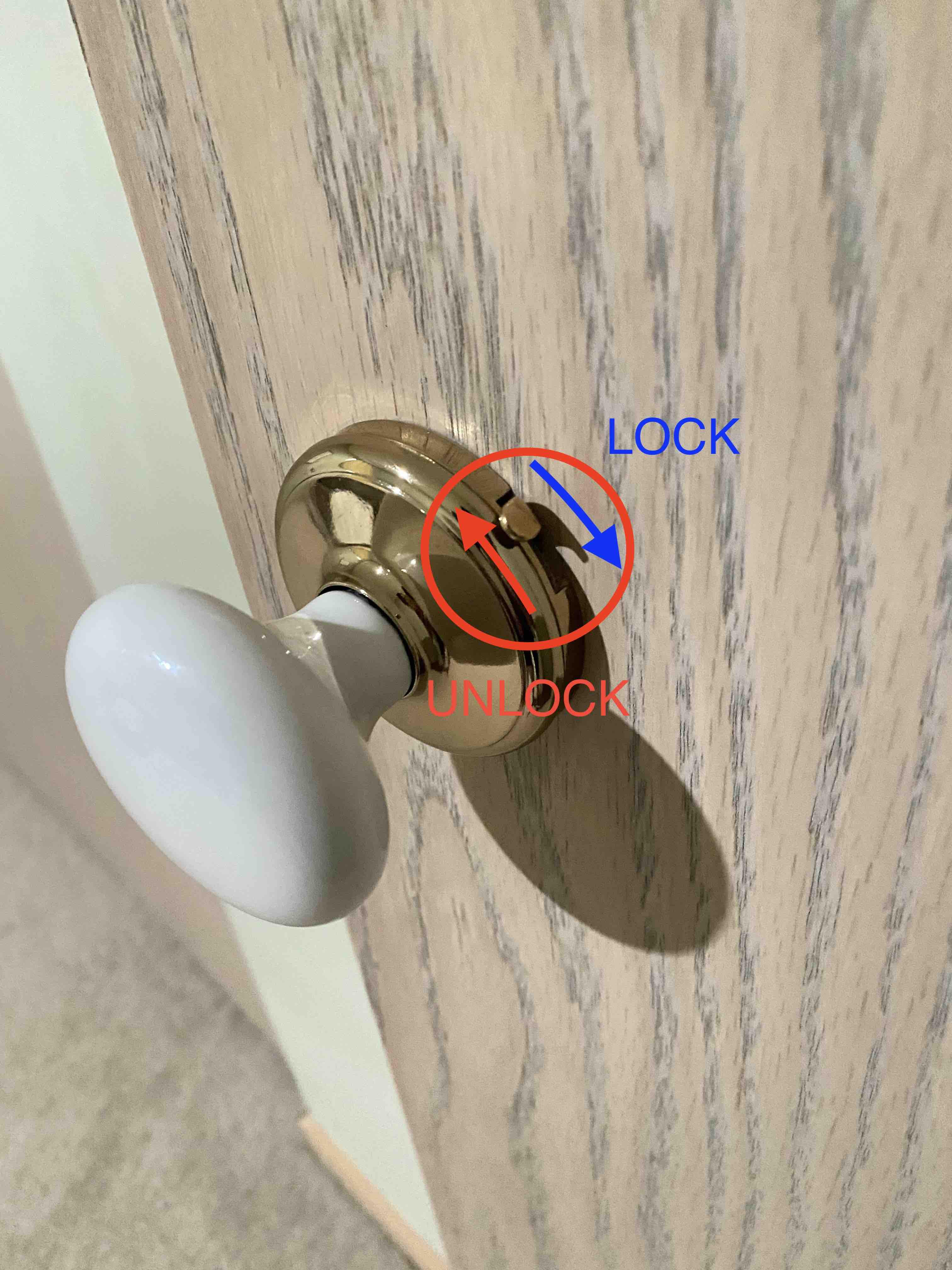 How to lock proof this type of lever? Any idea? | Scrolller