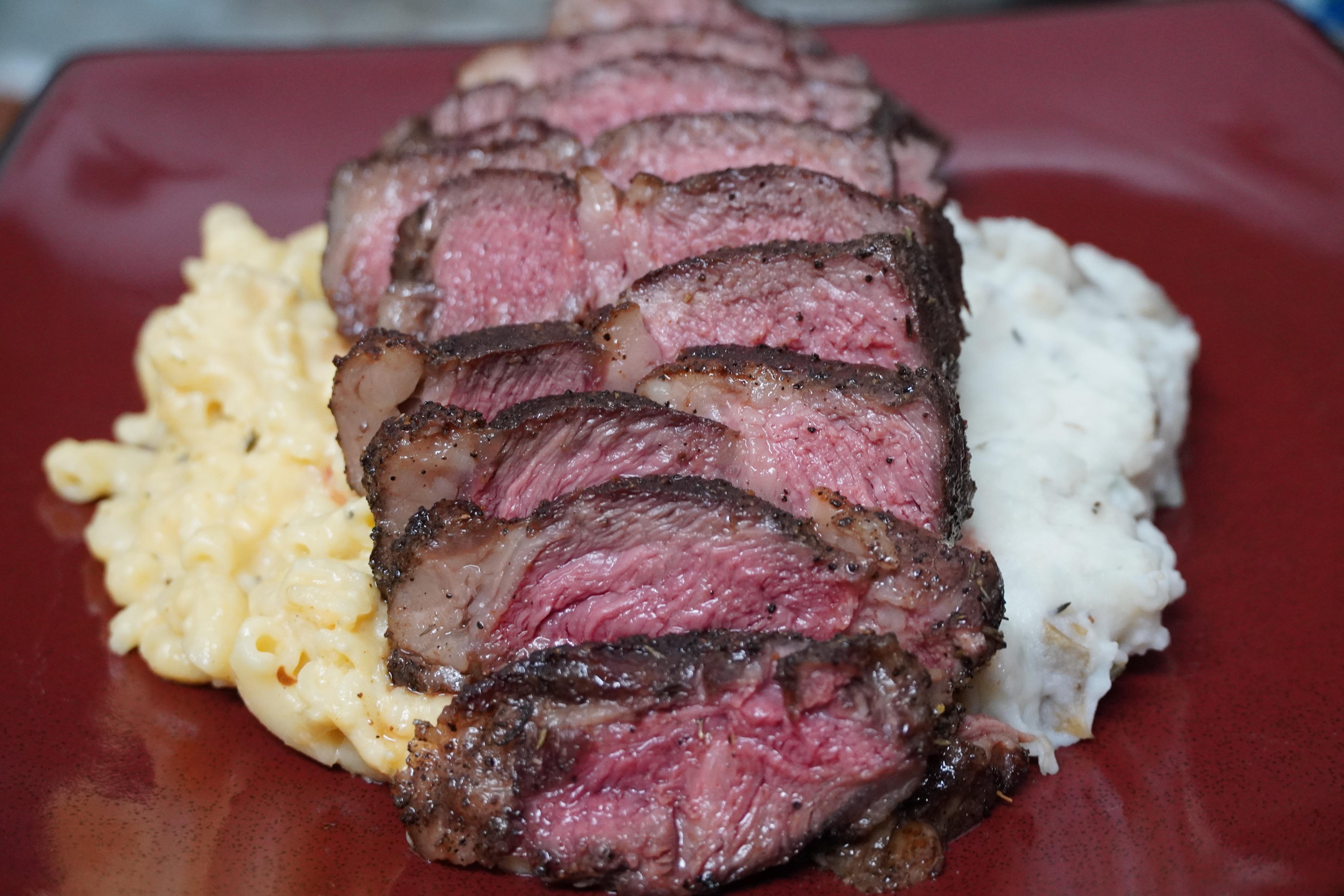 Reverse seared steak I made a few weeks ago | Scrolller