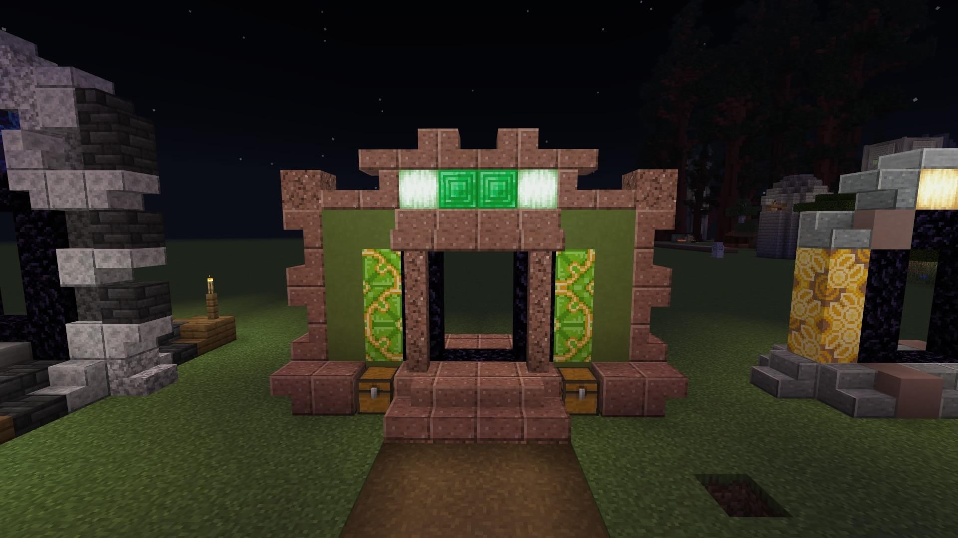 I made a few nether portal designs. | Scrolller