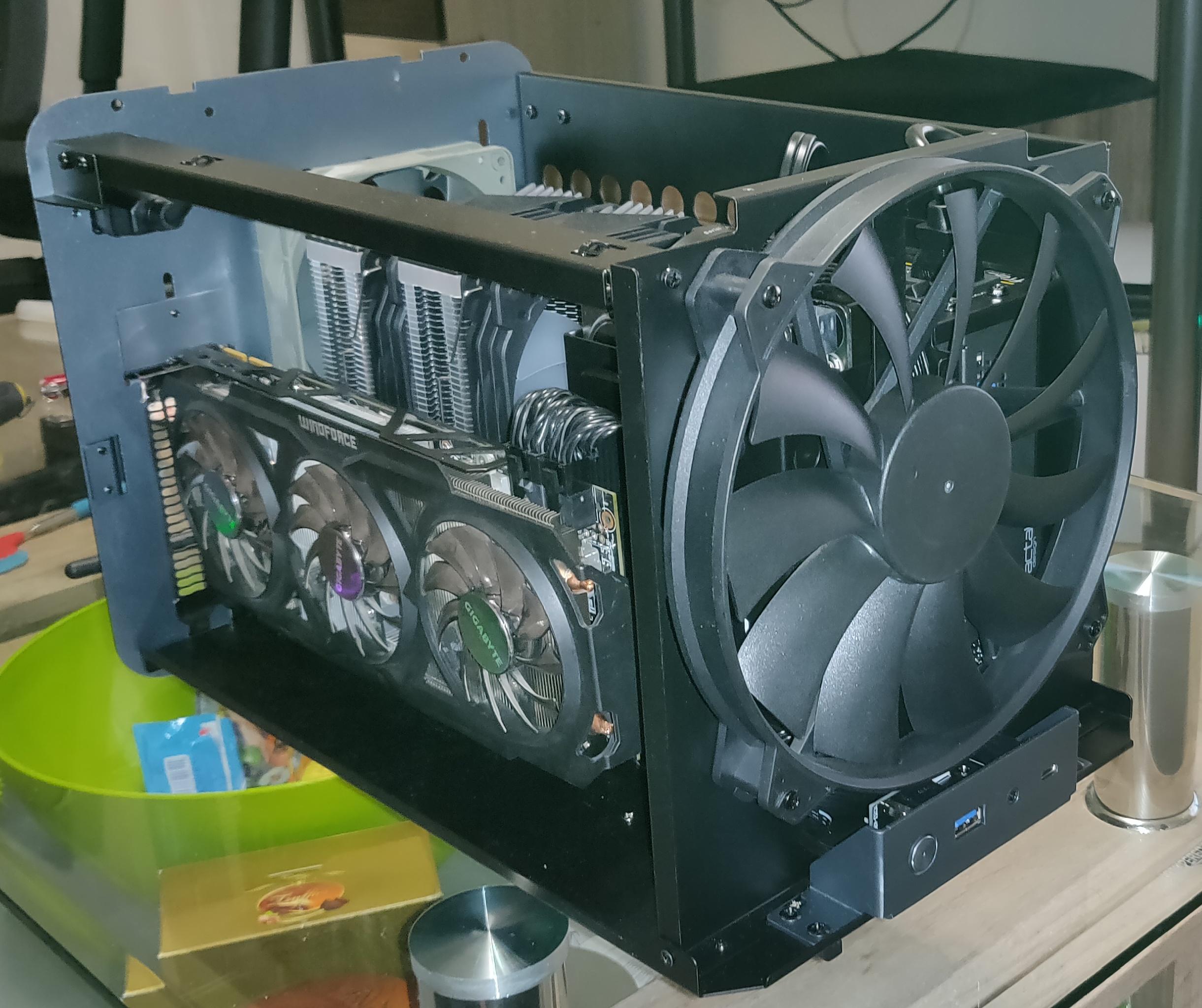 BEHOLD! Jonsbo V8 Mini ITX build | Scrolller