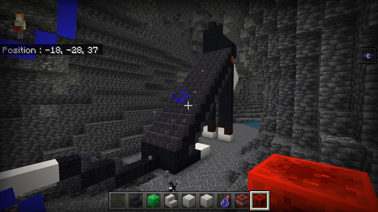 I built a cat and a rabbit in Minecraft | Scrolller