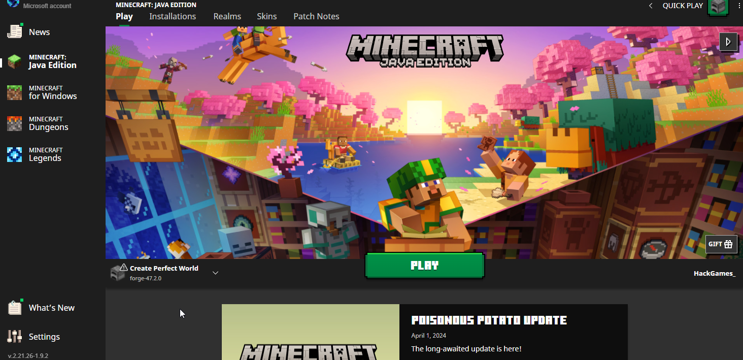 I have a problem with the launcher.. ..This happened after my SSD died and I had to change it ...