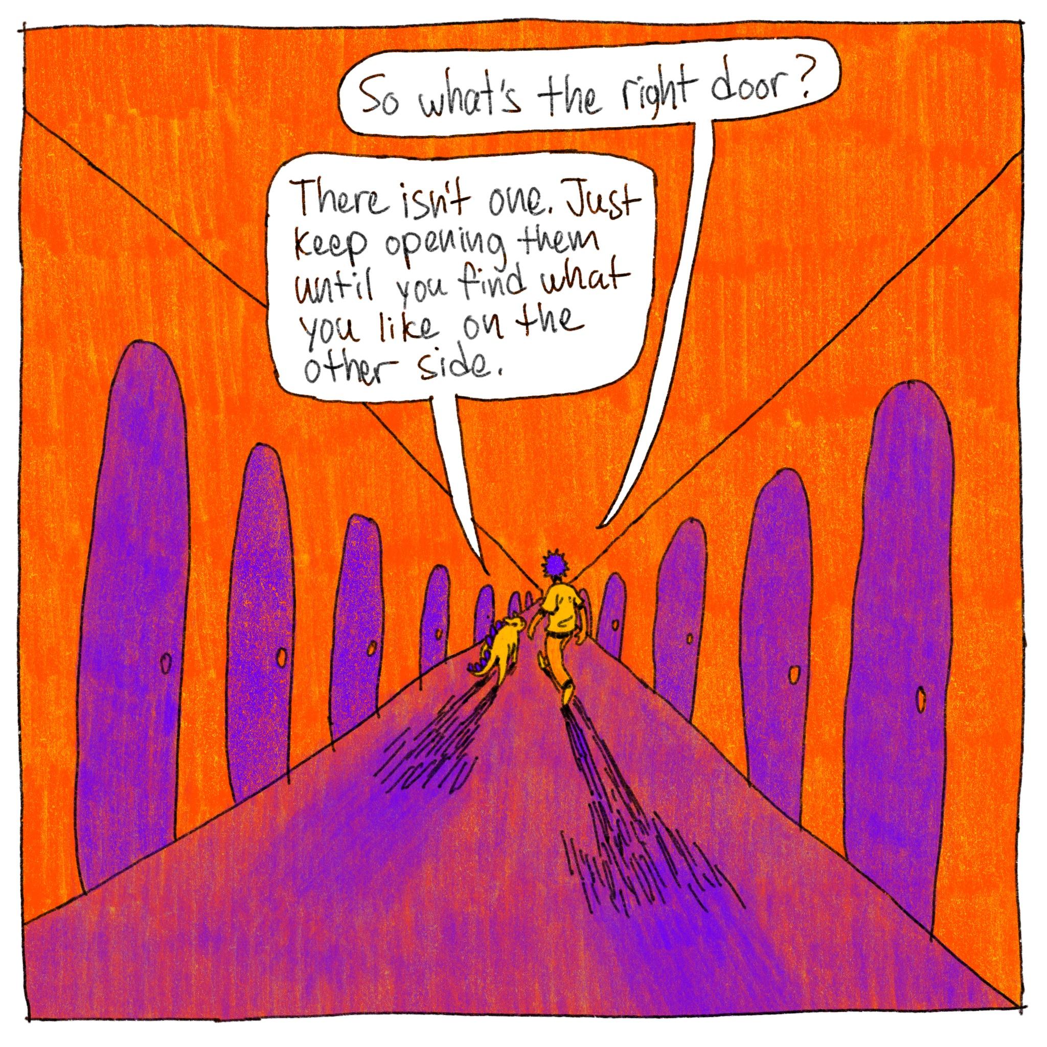 The Hallway of Infinite Choices | Scrolller