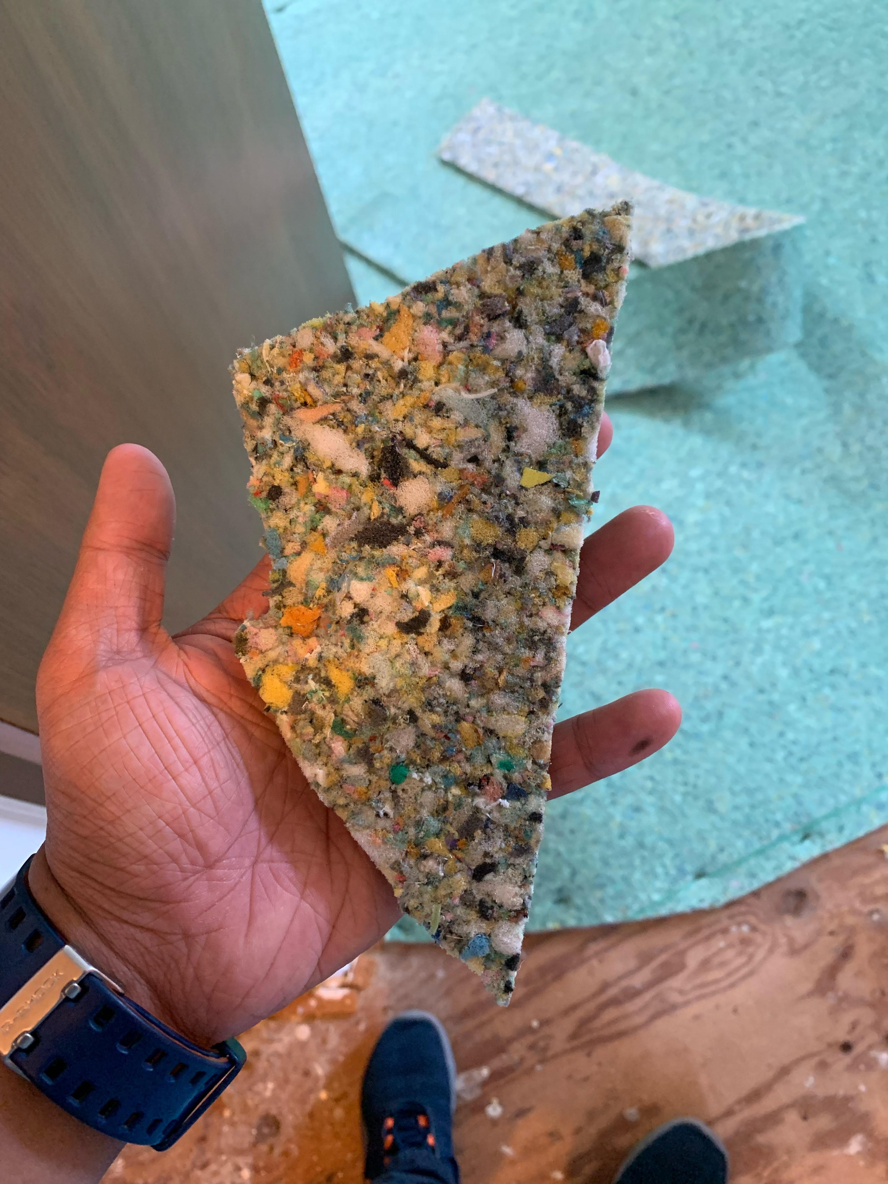 Putting in new carpet, question about the foam. | Scrolller