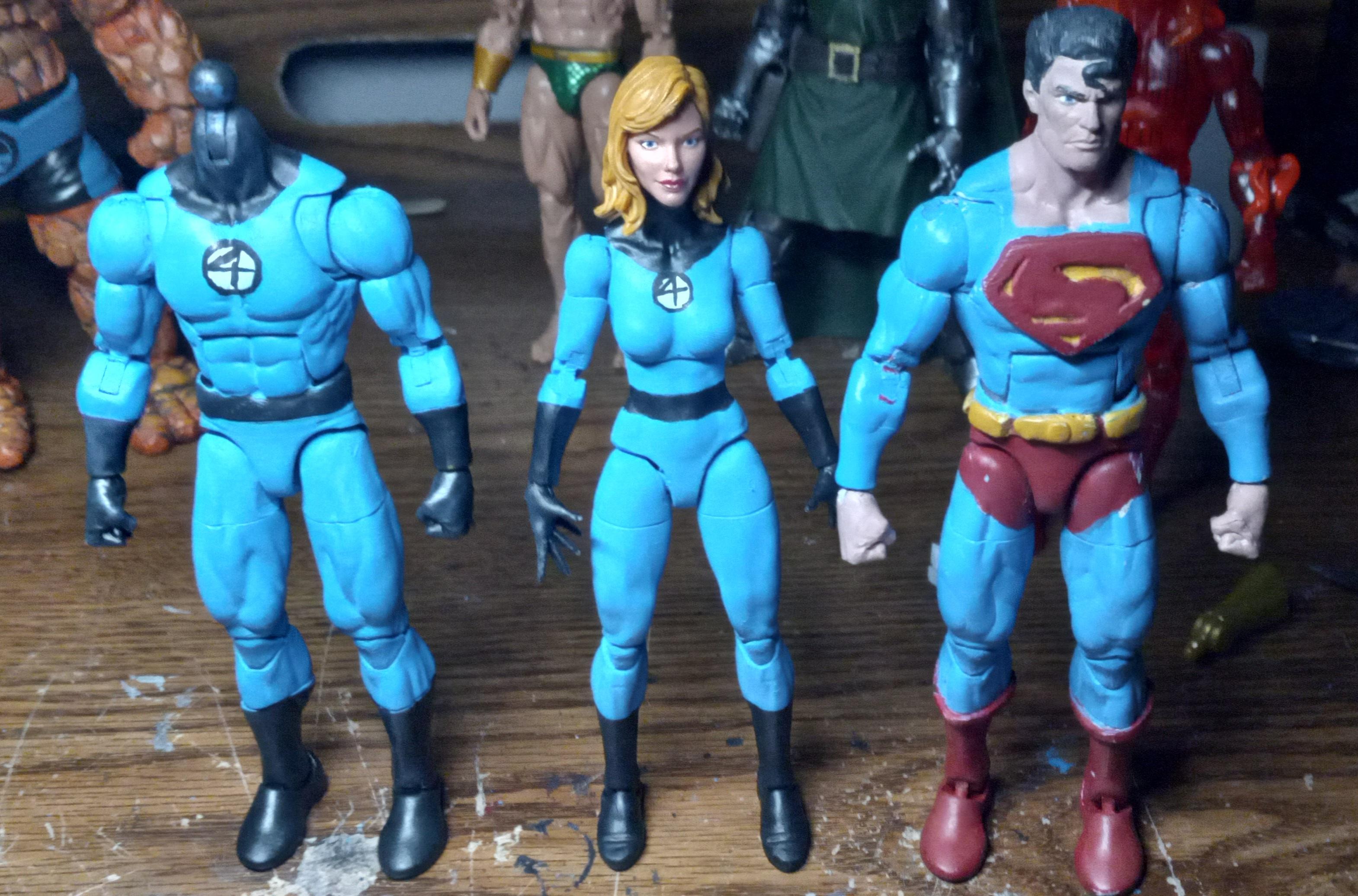 I finished my custom of sue storm | Scrolller