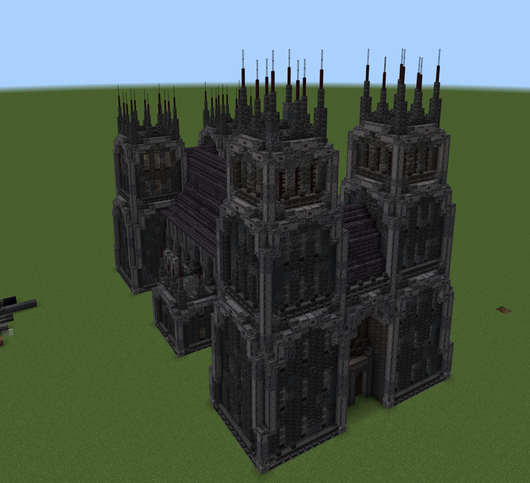 Just Finished my build that was inspired by the Notre dame cathedral and the Cologne Cathedral ...