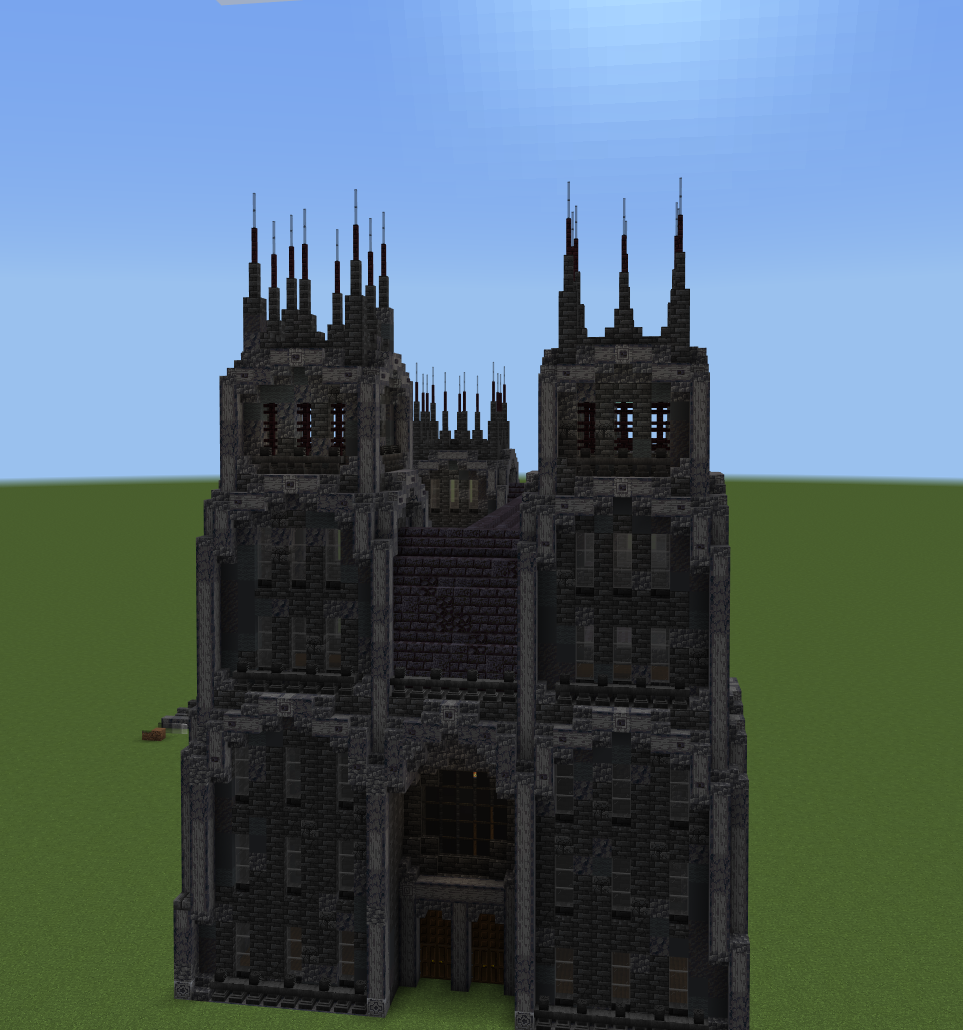 Just Finished my build that was inspired by the Notre dame cathedral and the Cologne Cathedral ...
