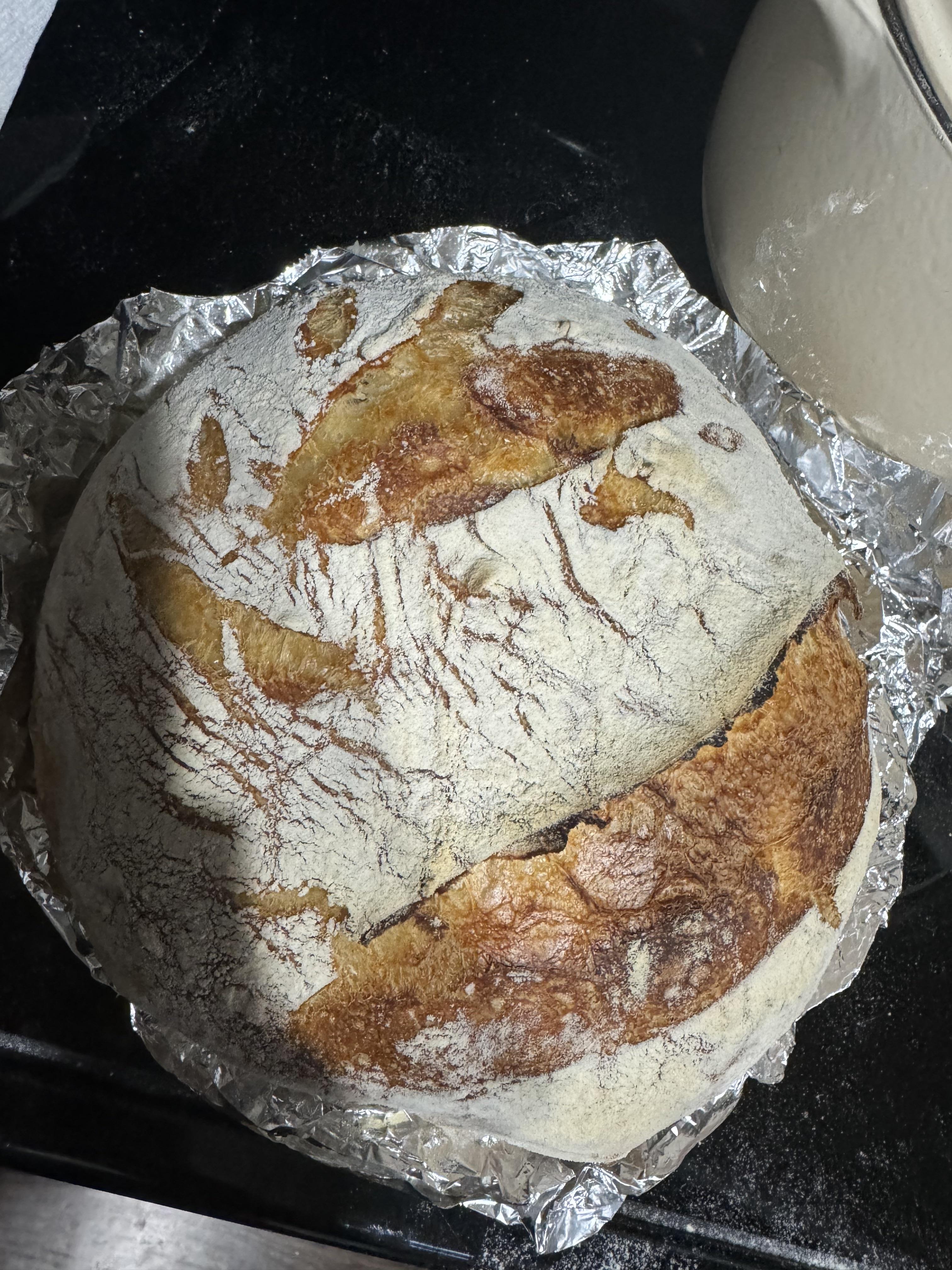 First Sourdough Bread | Scrolller