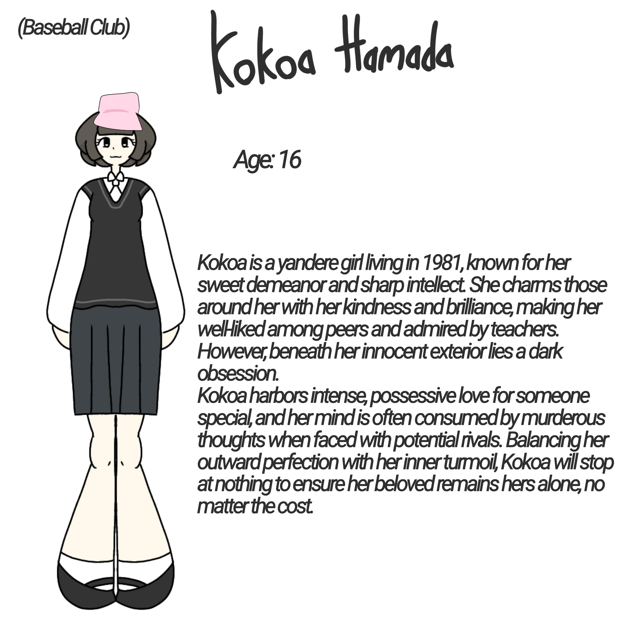 Obsession's Edge: Main Character + Outfits | Scrolller