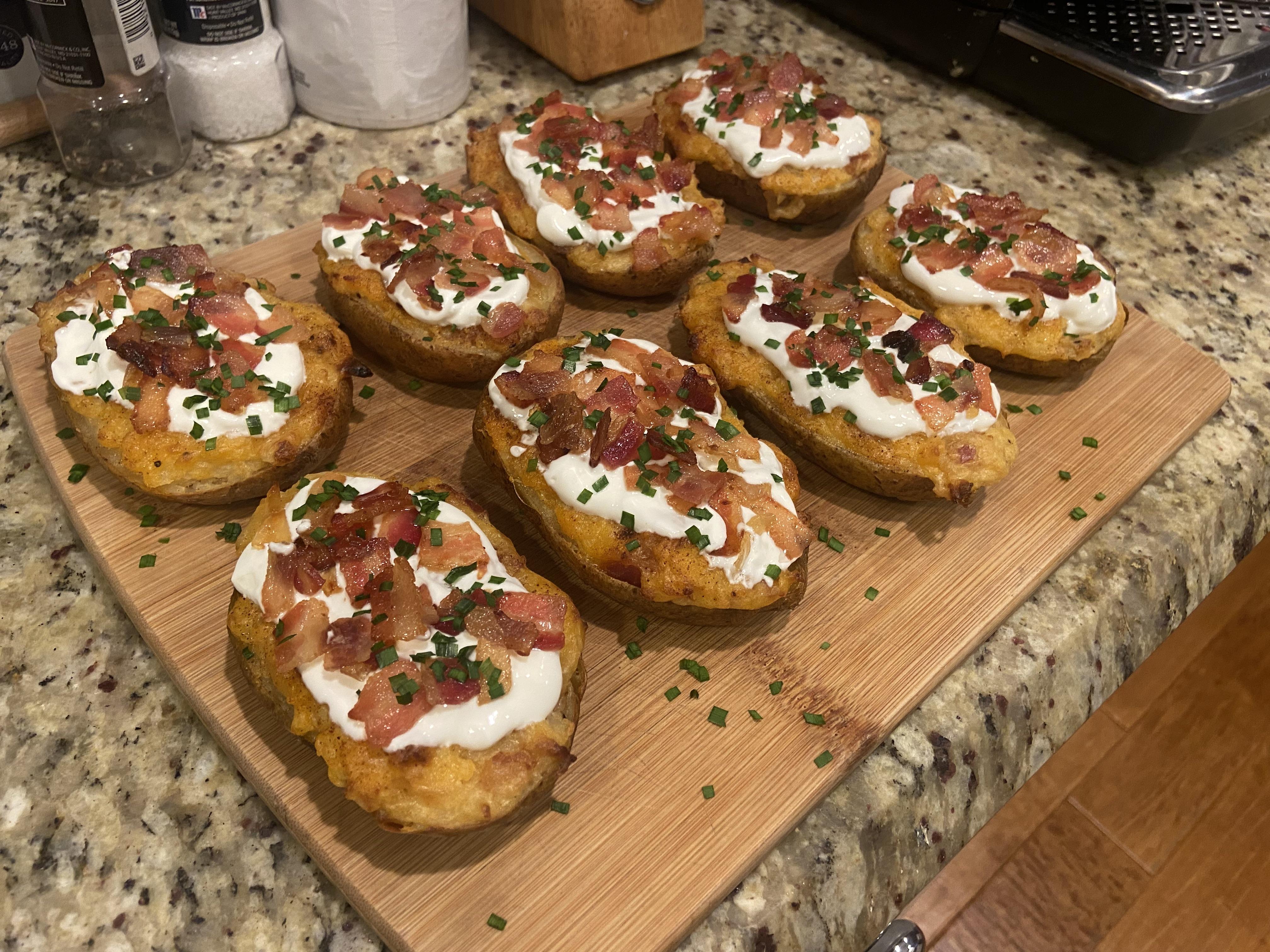 [homemade] twice baked potatoes | Scrolller