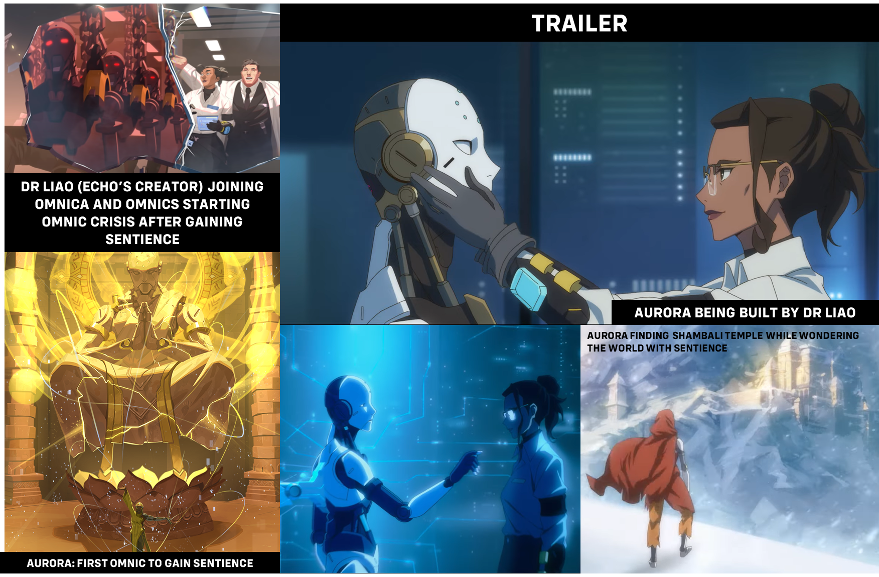 Lore snips from the new Overwatch Genesis Trailer | Scrolller