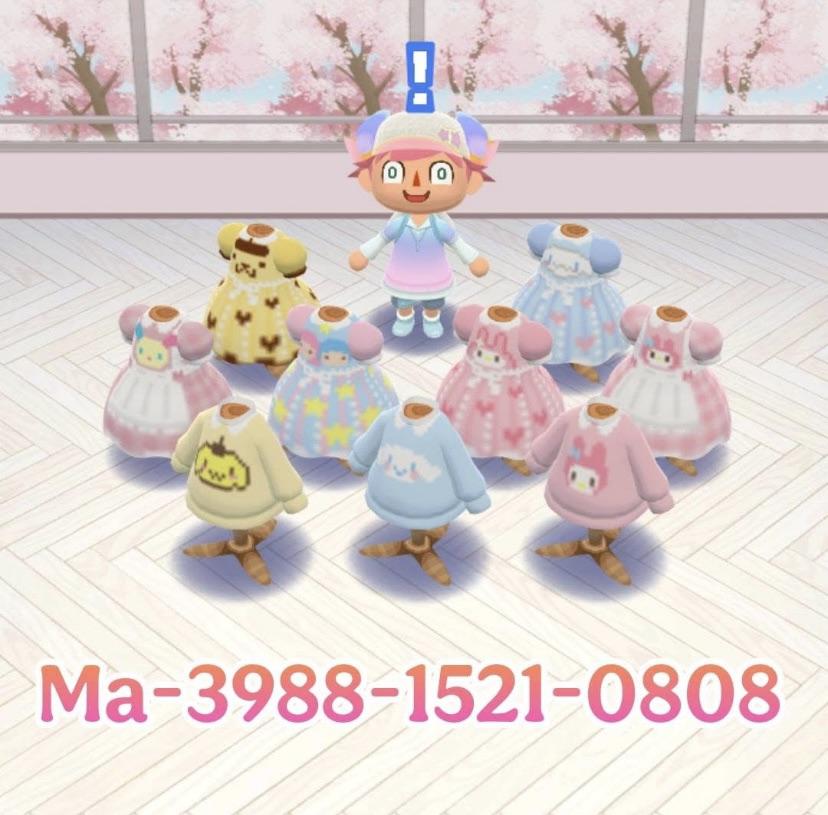 ACNH Sanrio codes 😍💖 | Scrolller