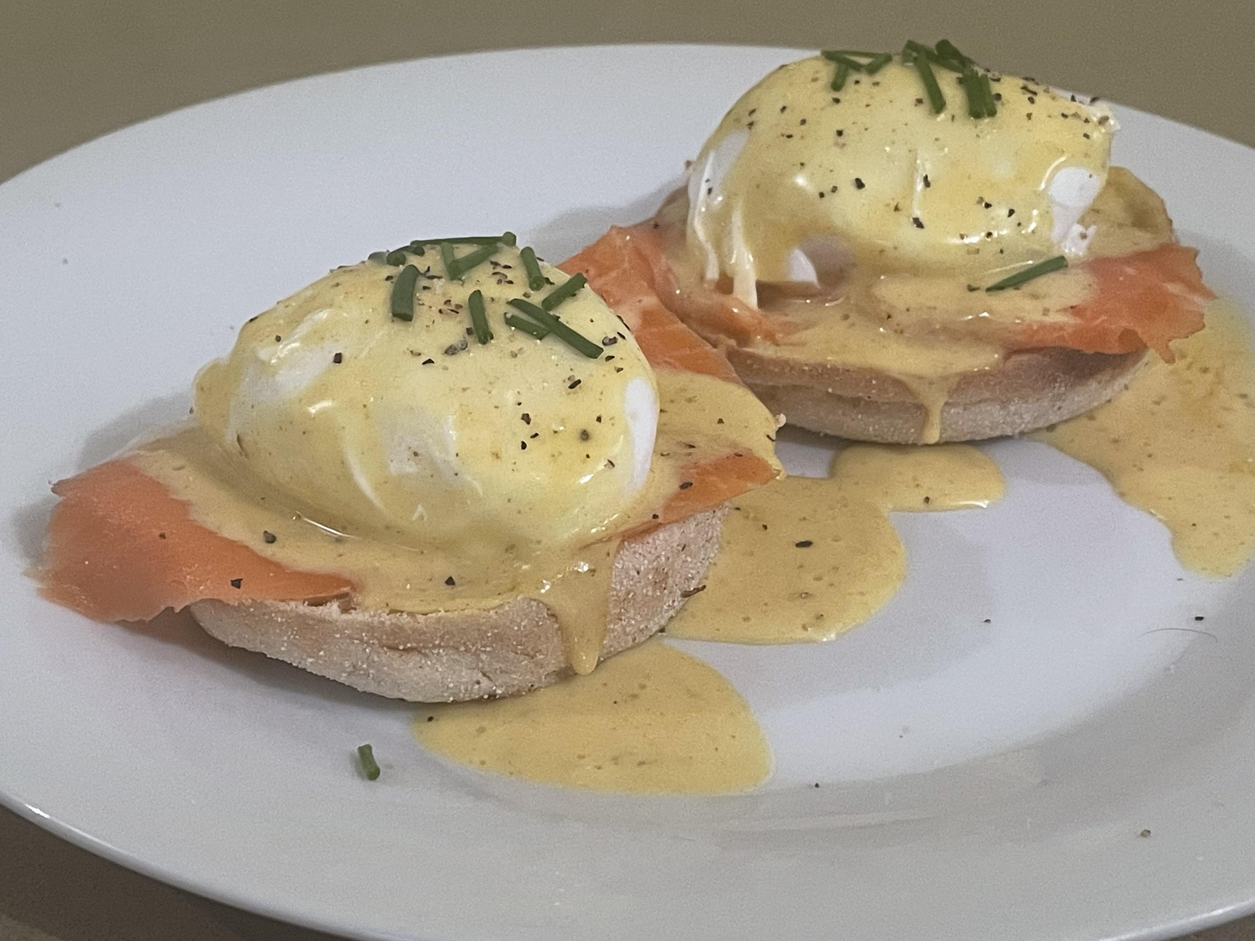 [Homemade] 1st Smoked Salmon Benedict (aka Eggs Royale) | Scrolller