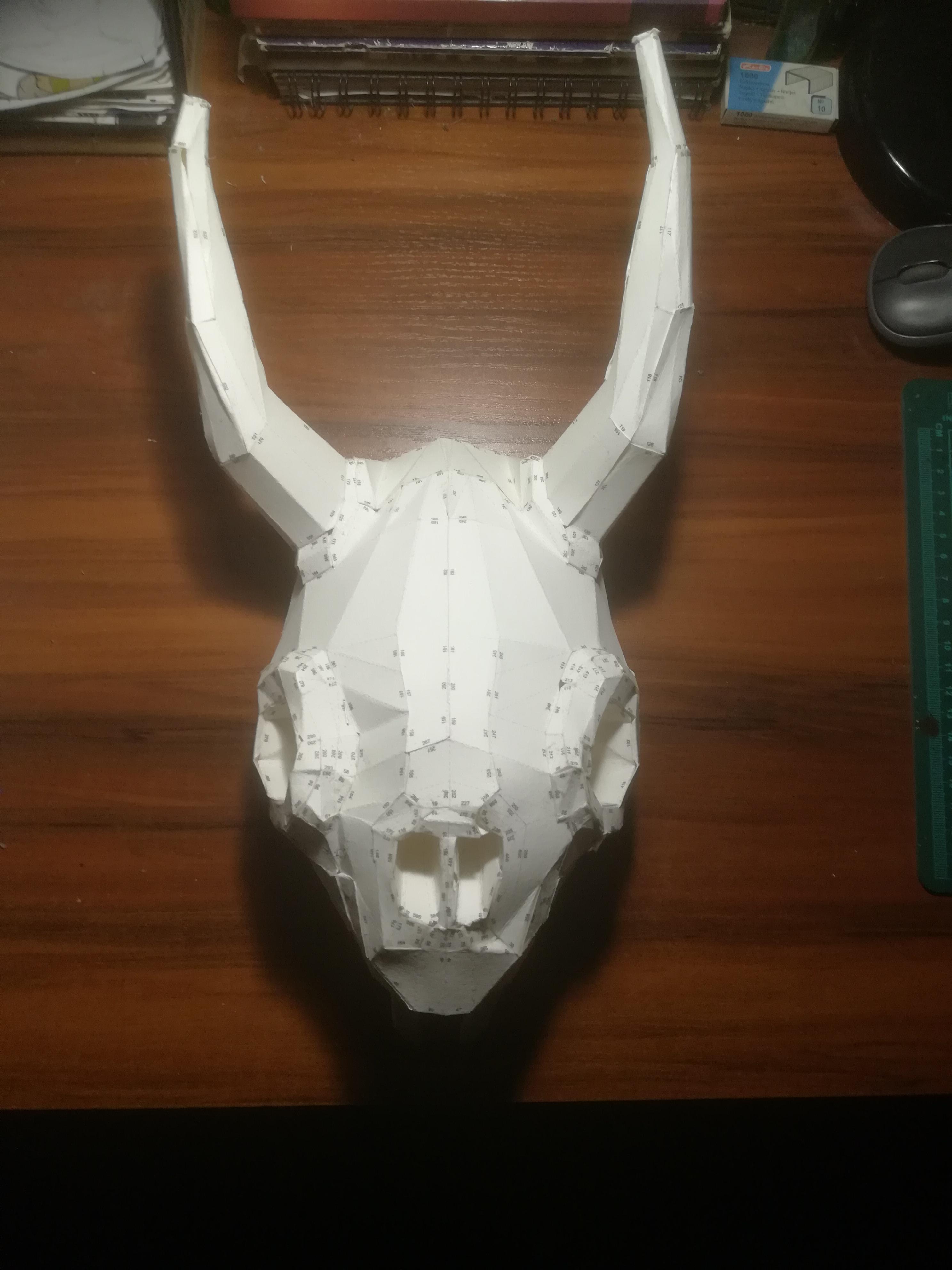 Update on Sable mask papercraft | Scrolller