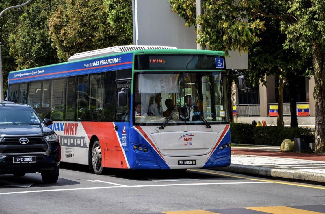 Malaysia’s RapidKL MRT feeder bus bodied by Gemilang Coachworks | Scrolller