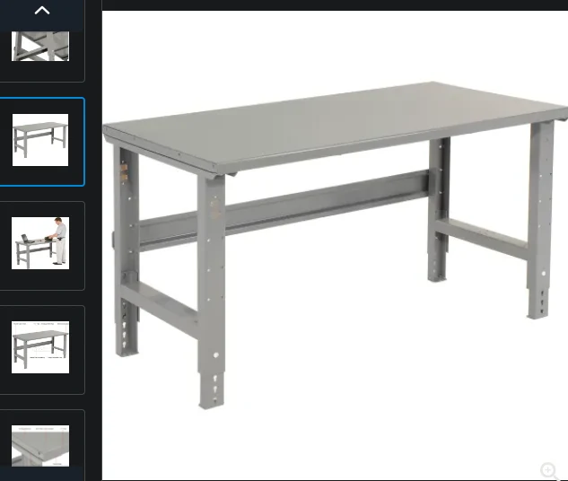 Using workbench as desk? Has 30in depth which is key. All metal ...