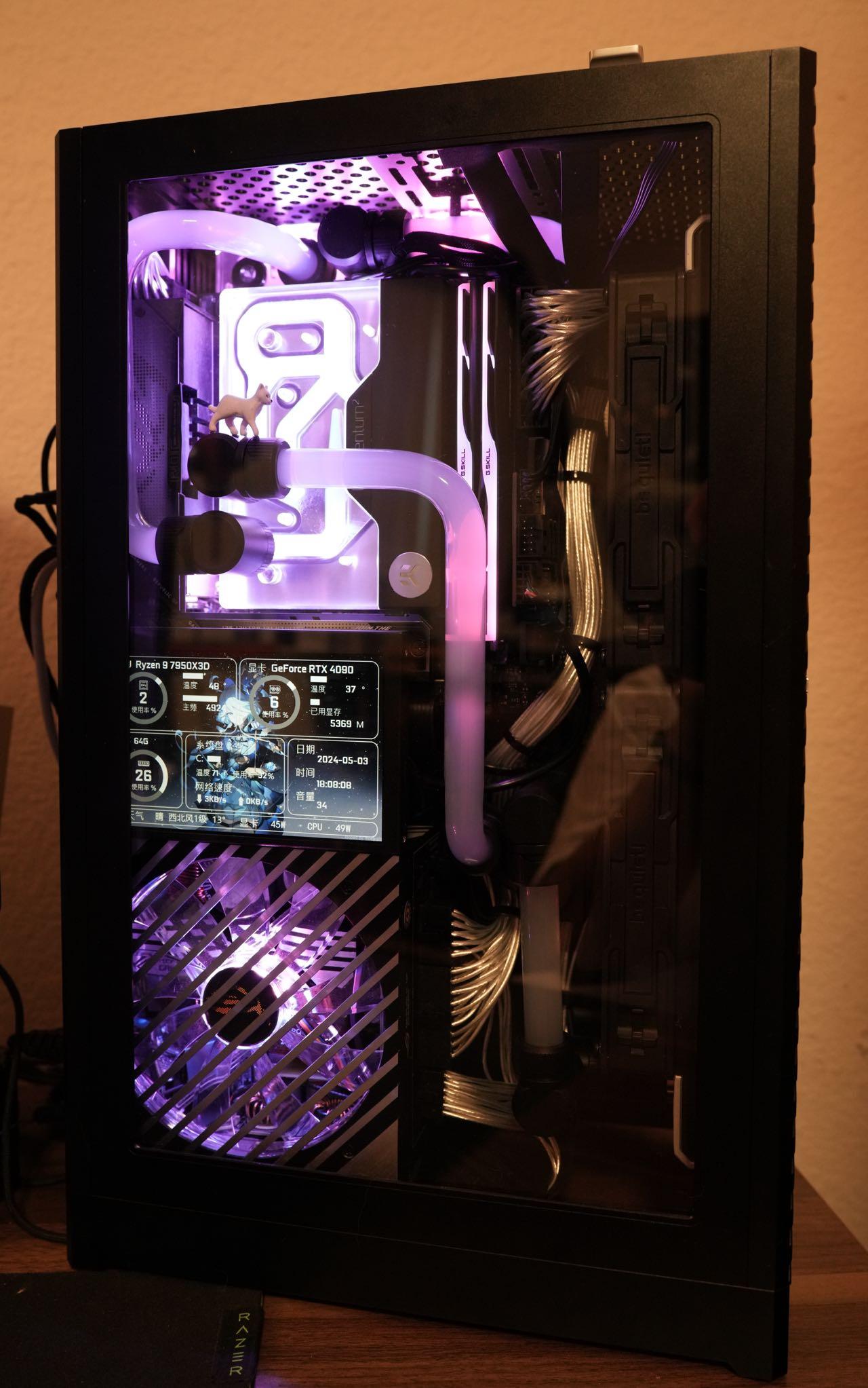 Custom Loop ITX build on Abox One | Scrolller