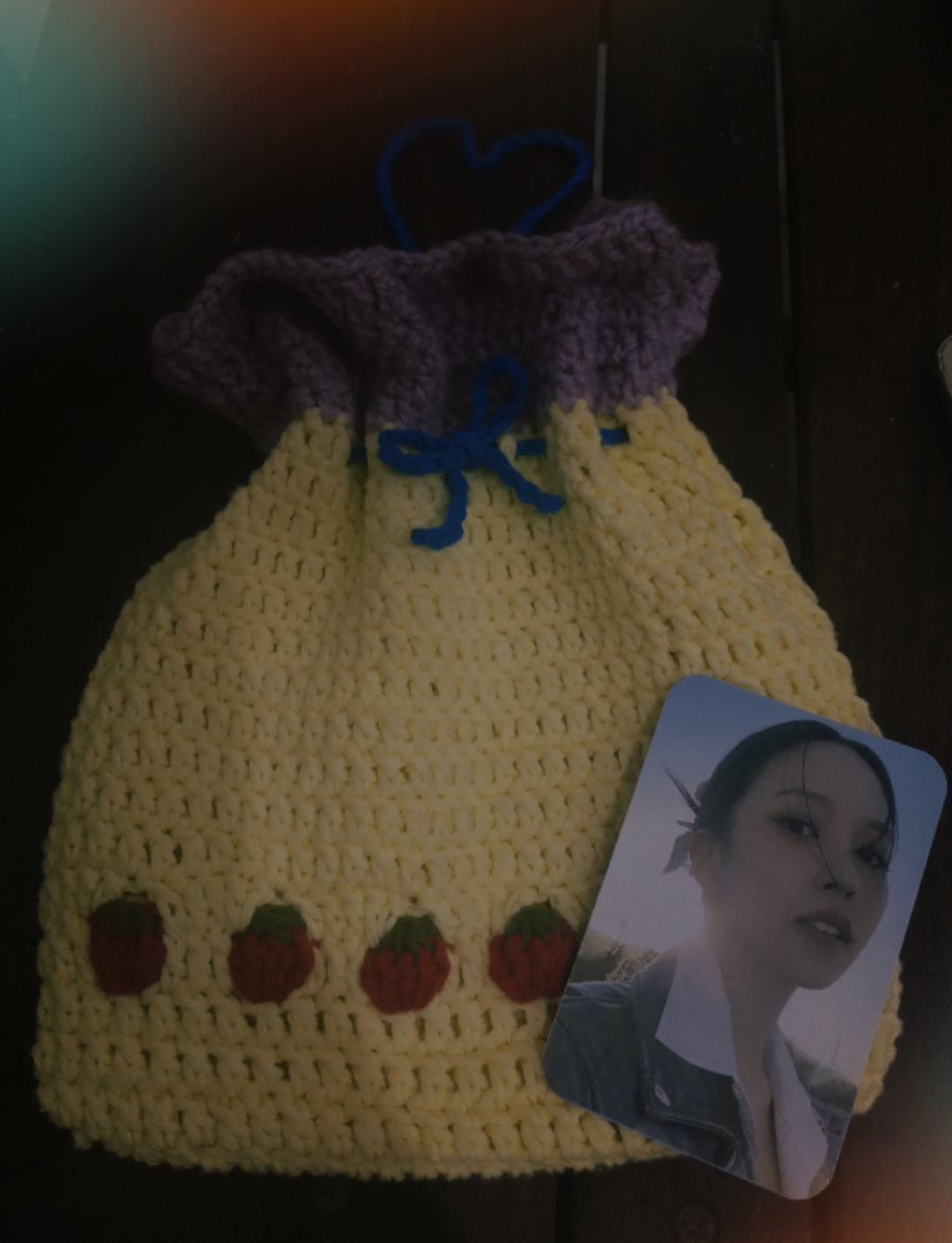 I made Mina's crochet pouch ☺️ | Scrolller