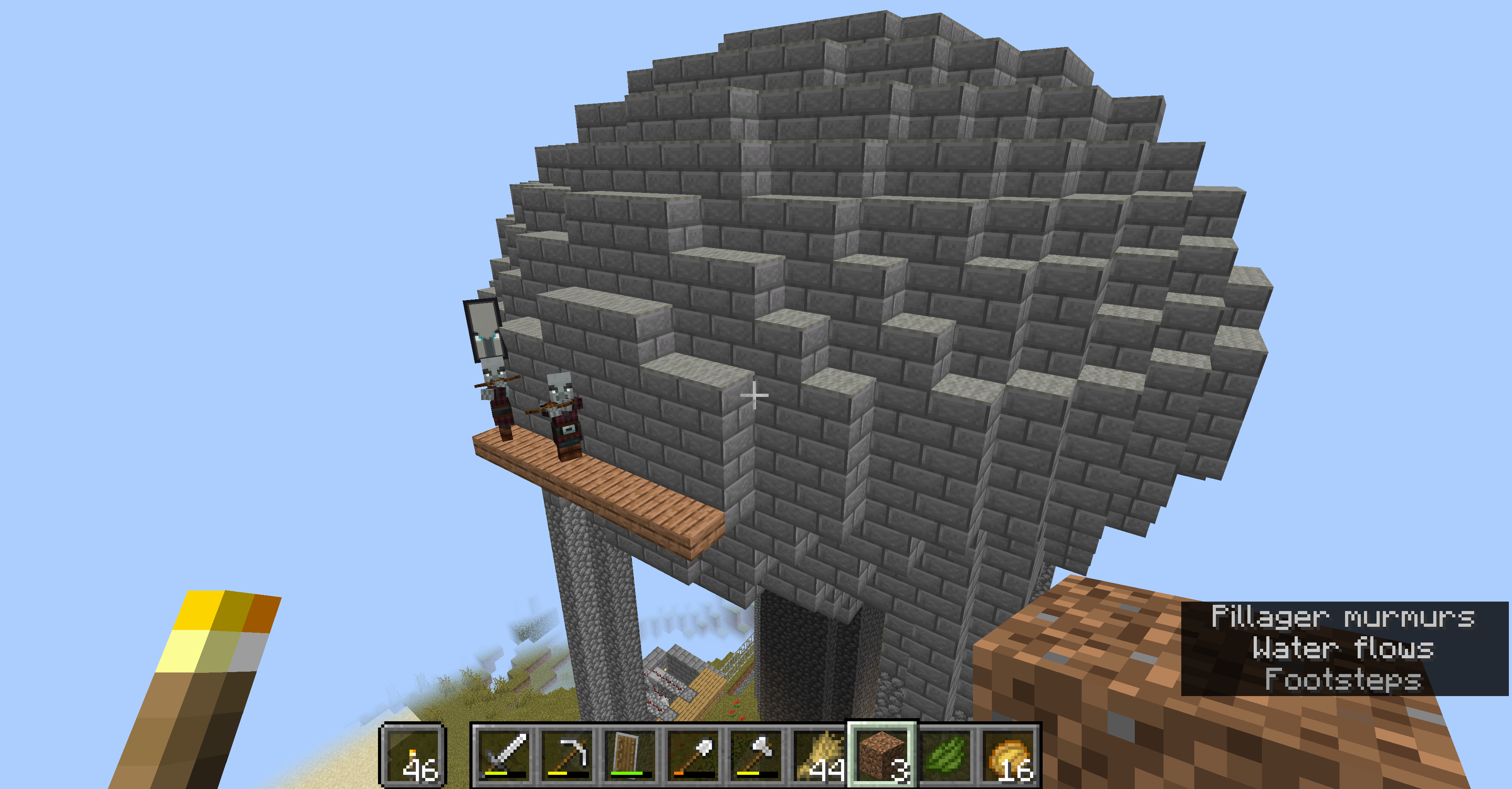 The iron farm attracted some Pillager spawns? | Scrolller