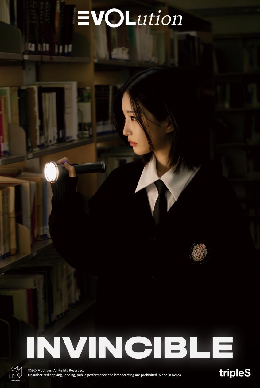TripleS EVOLution - Debut Mini Album : (MUJUK) / INVINCIBLE (‘Sneak Peek’ Teaser Image - Yooyeon ...